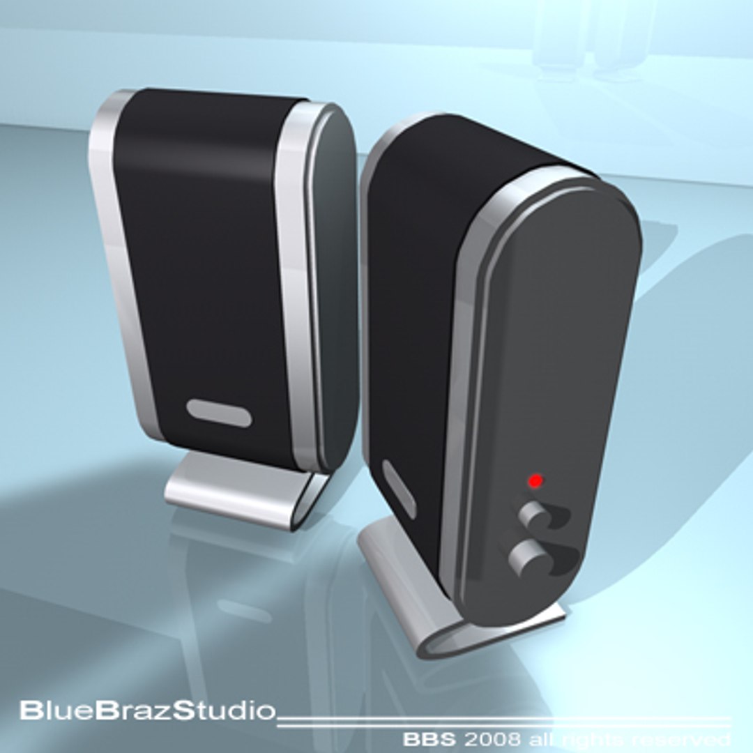 Pc Speakers 3d 3ds