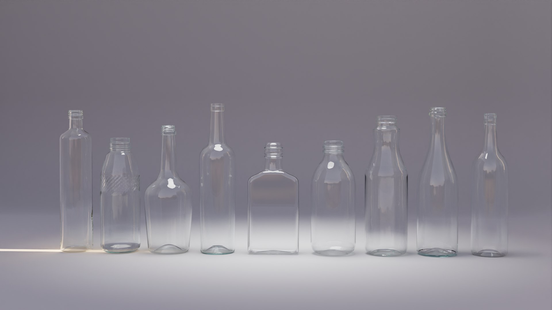 3D bottles model - TurboSquid 1992016