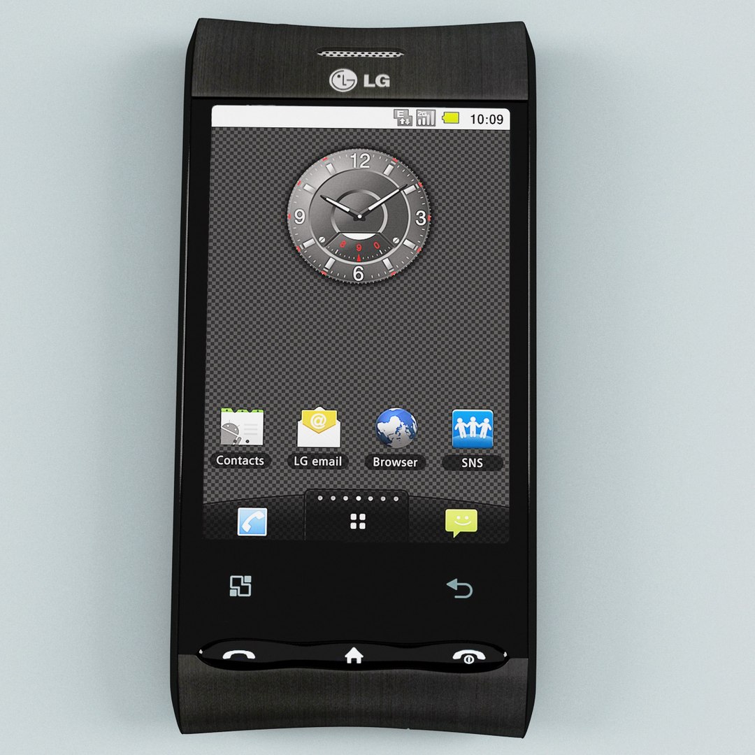 3dsmax Lg Optimus Gt540