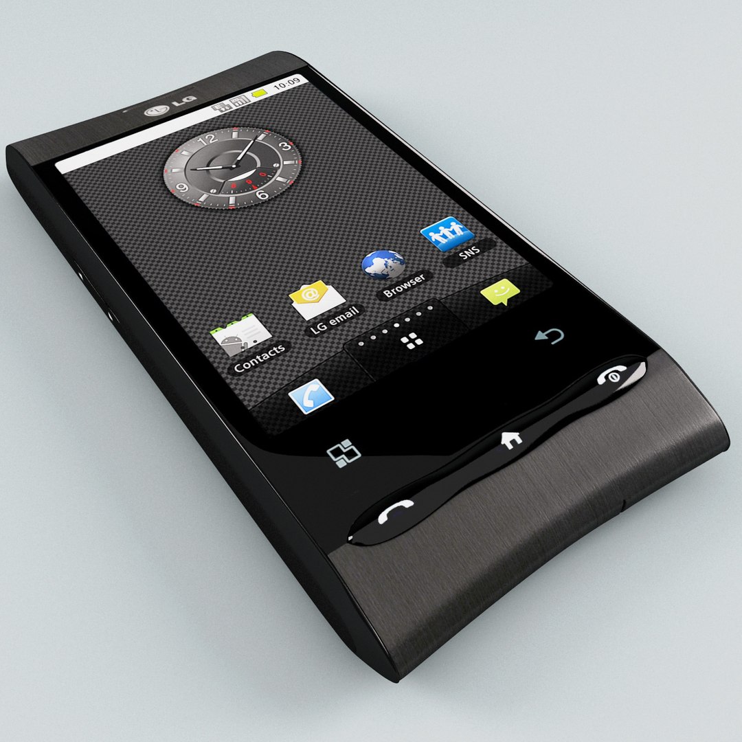3dsmax Lg Optimus Gt540