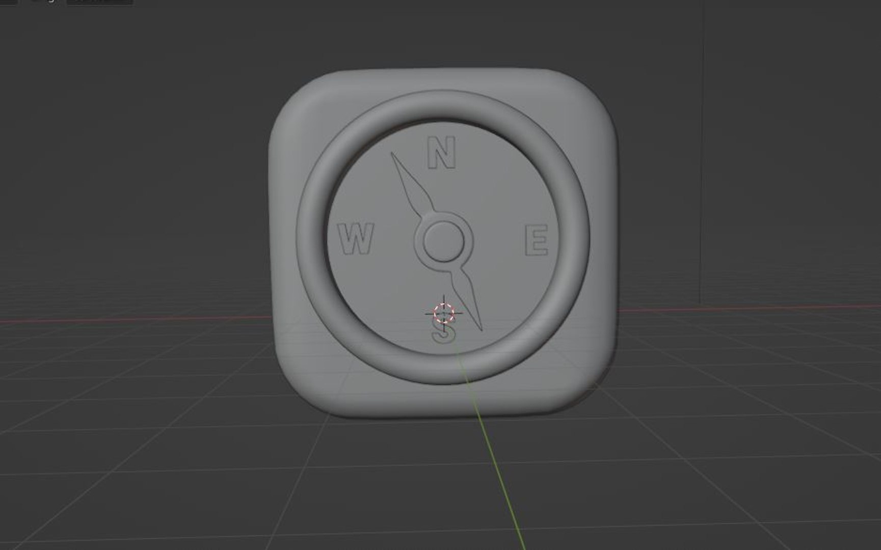 Compas Icon 3D Model 3D Model - TurboSquid 2336065