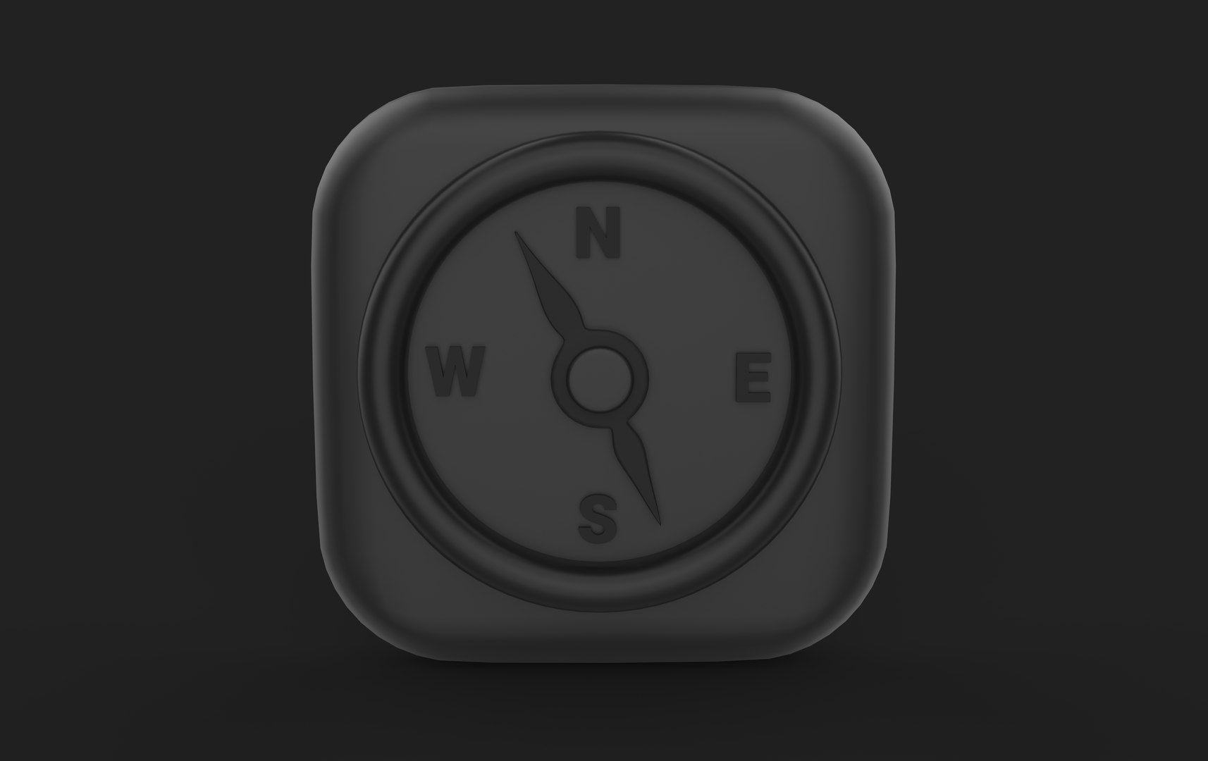 Compas Icon 3D Model 3D Model - TurboSquid 2336065