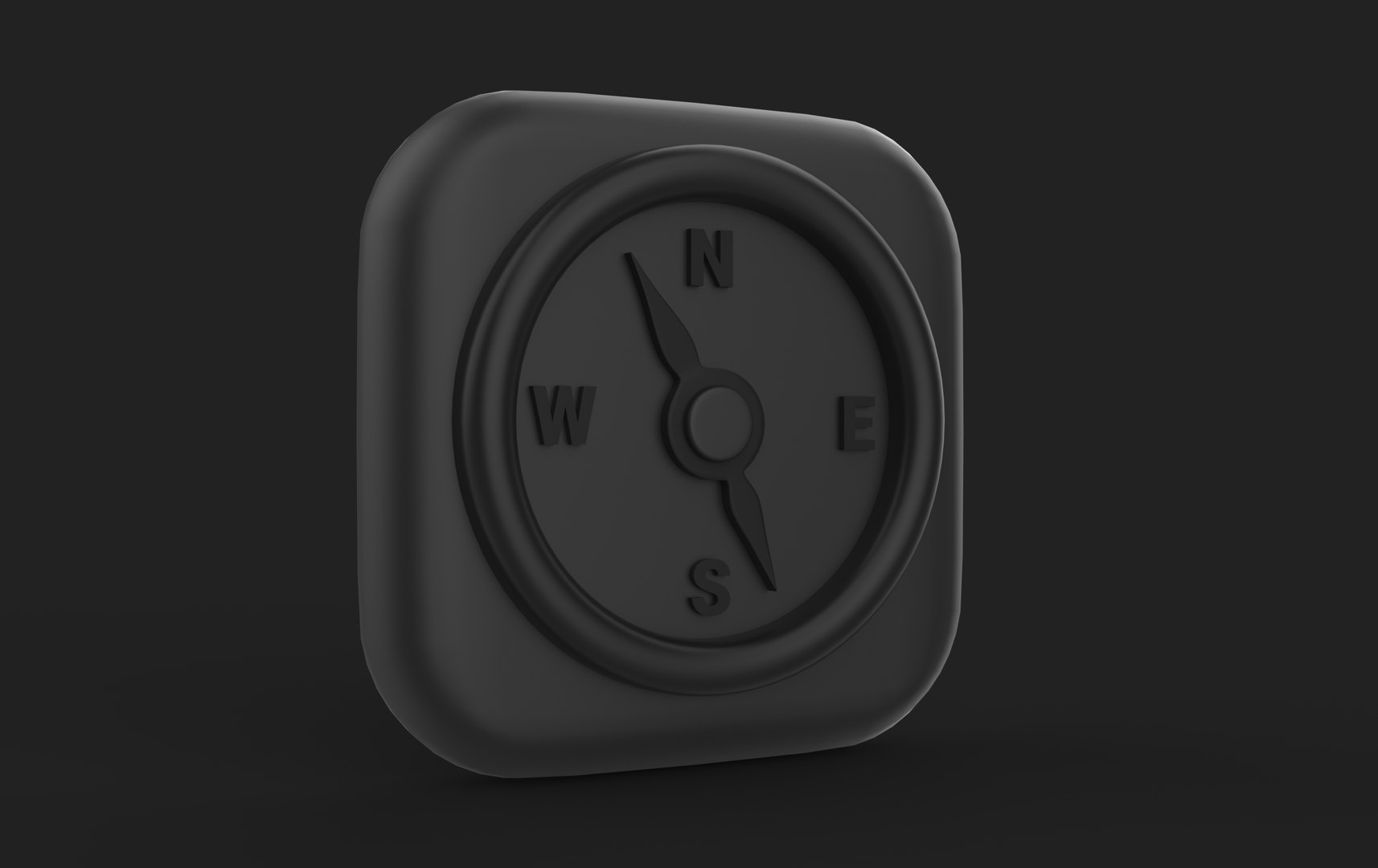 Compas Icon 3D Model 3D Model - TurboSquid 2336065