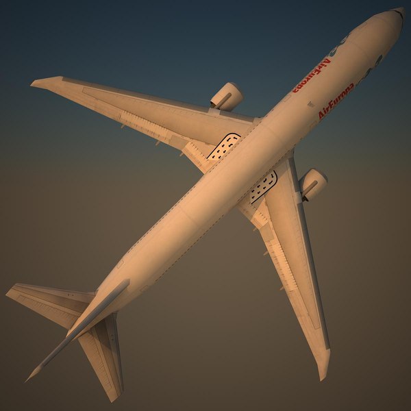 3d boeing aea model