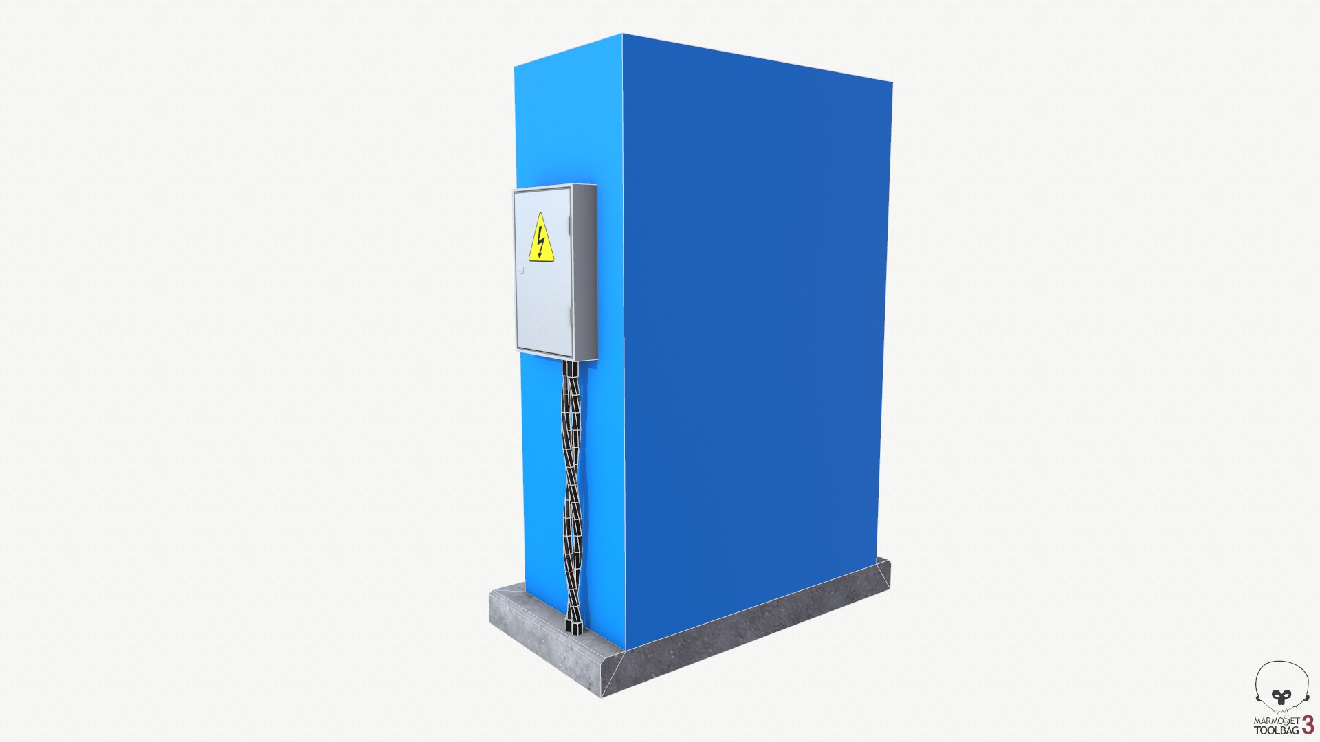 Electrical box 3D model - TurboSquid 1664668