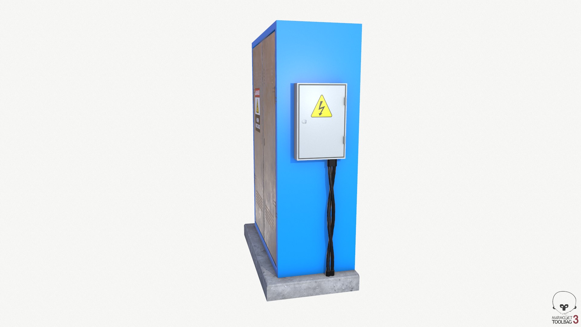 Electrical box 3D model - TurboSquid 1664668