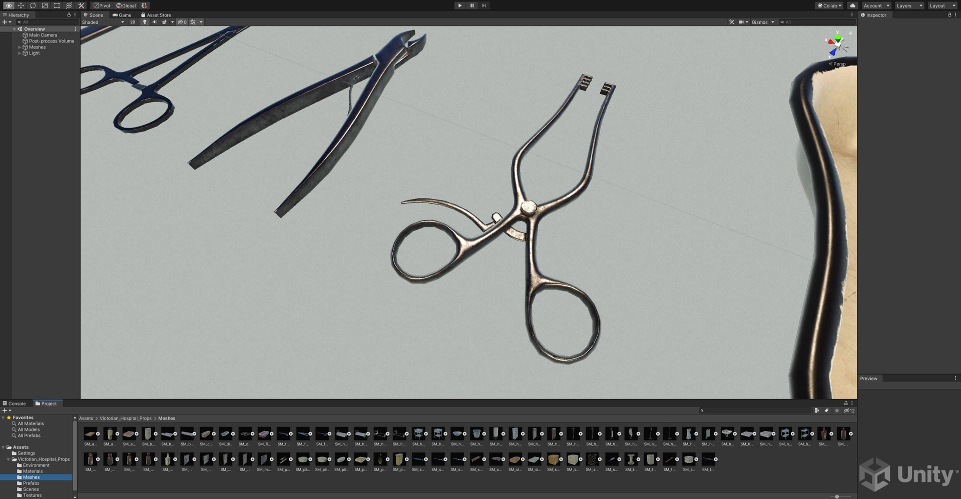 Victorian Hospital Props Pack 3D model - TurboSquid 2160355