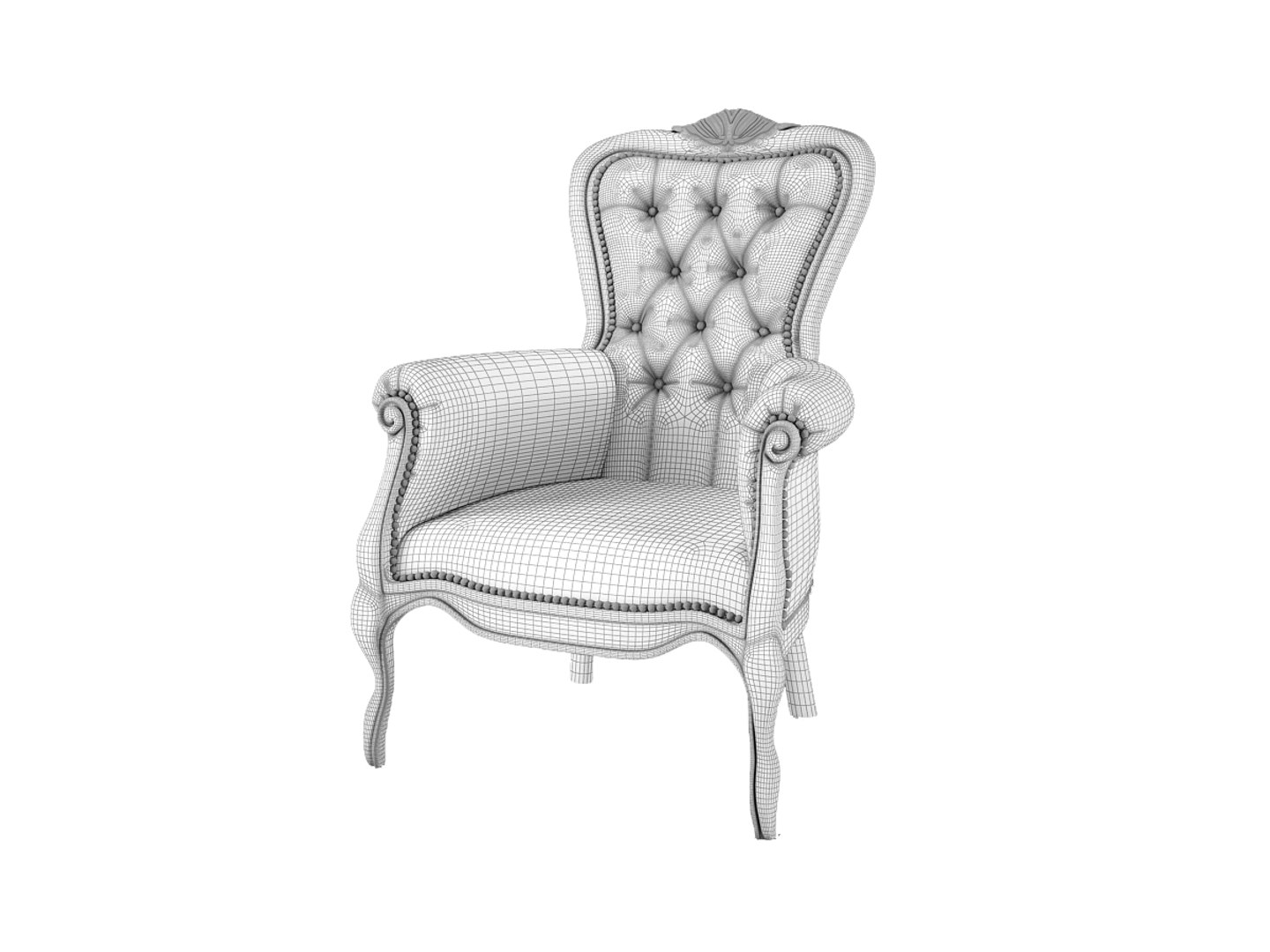 Smoke Chair Moooi 3d Model
