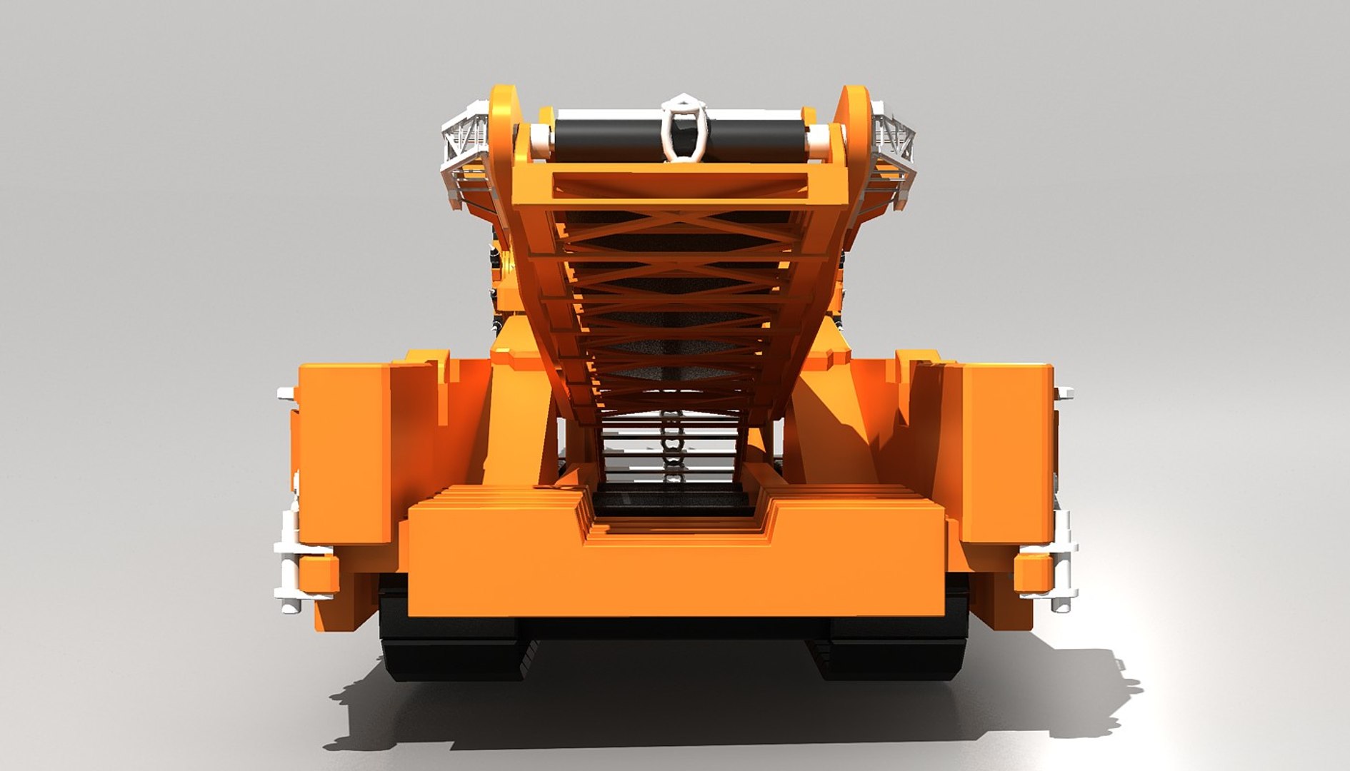 Continuous Miner 3d Model