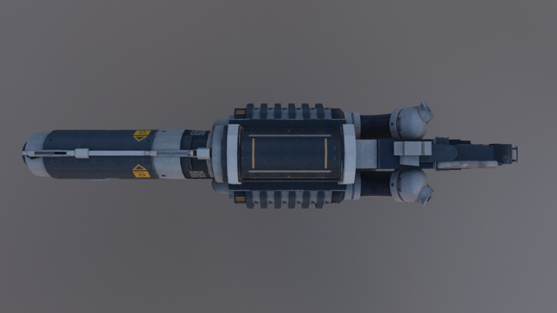 3D Futuristic Sci Fi GUN AXIS Low-poly 3D Model - TurboSquid 1759493