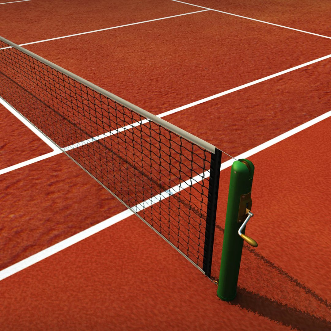 3d Tennis Court Stadium Arena Model