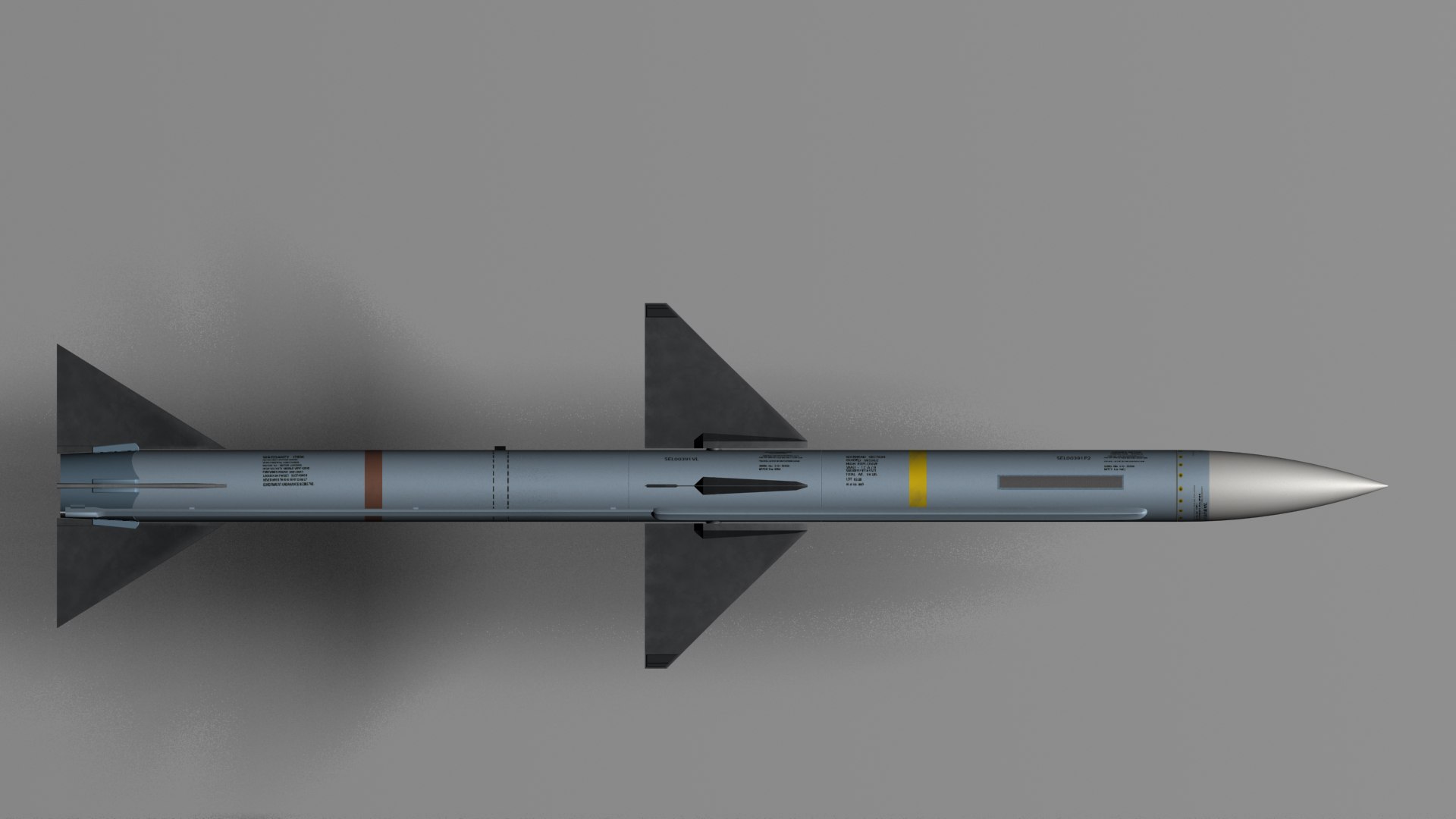 3d 3ds Missile Aim-7