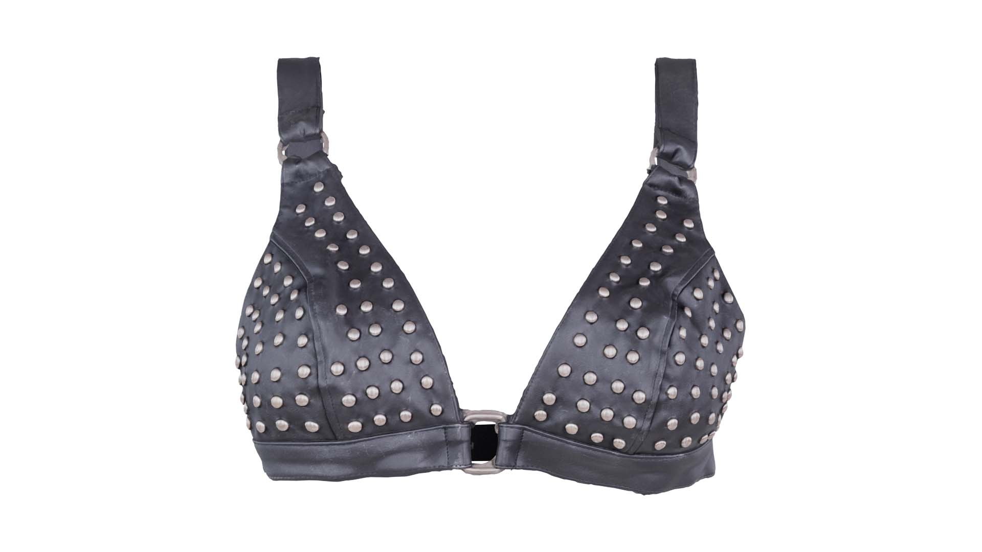 3D Studded Leather Bra Remastered - TurboSquid 2361801
