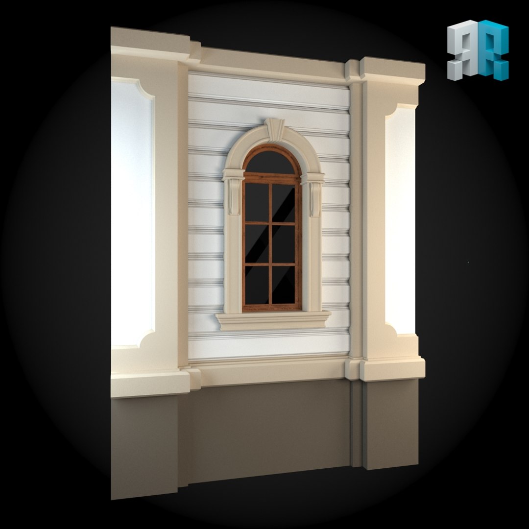 3d model architectural modules