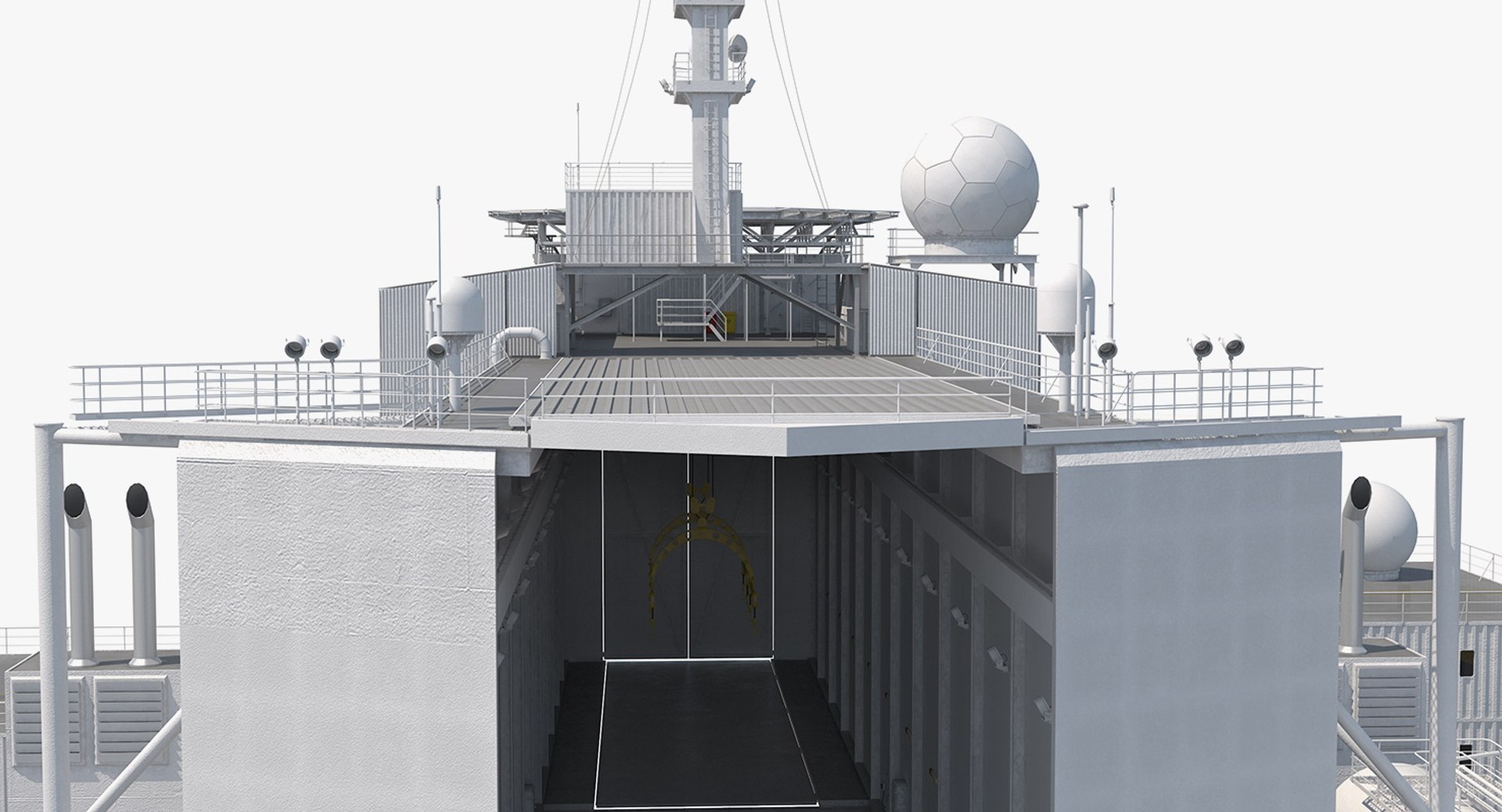 3D mobile spacecraft launch platform model - TurboSquid 1410190