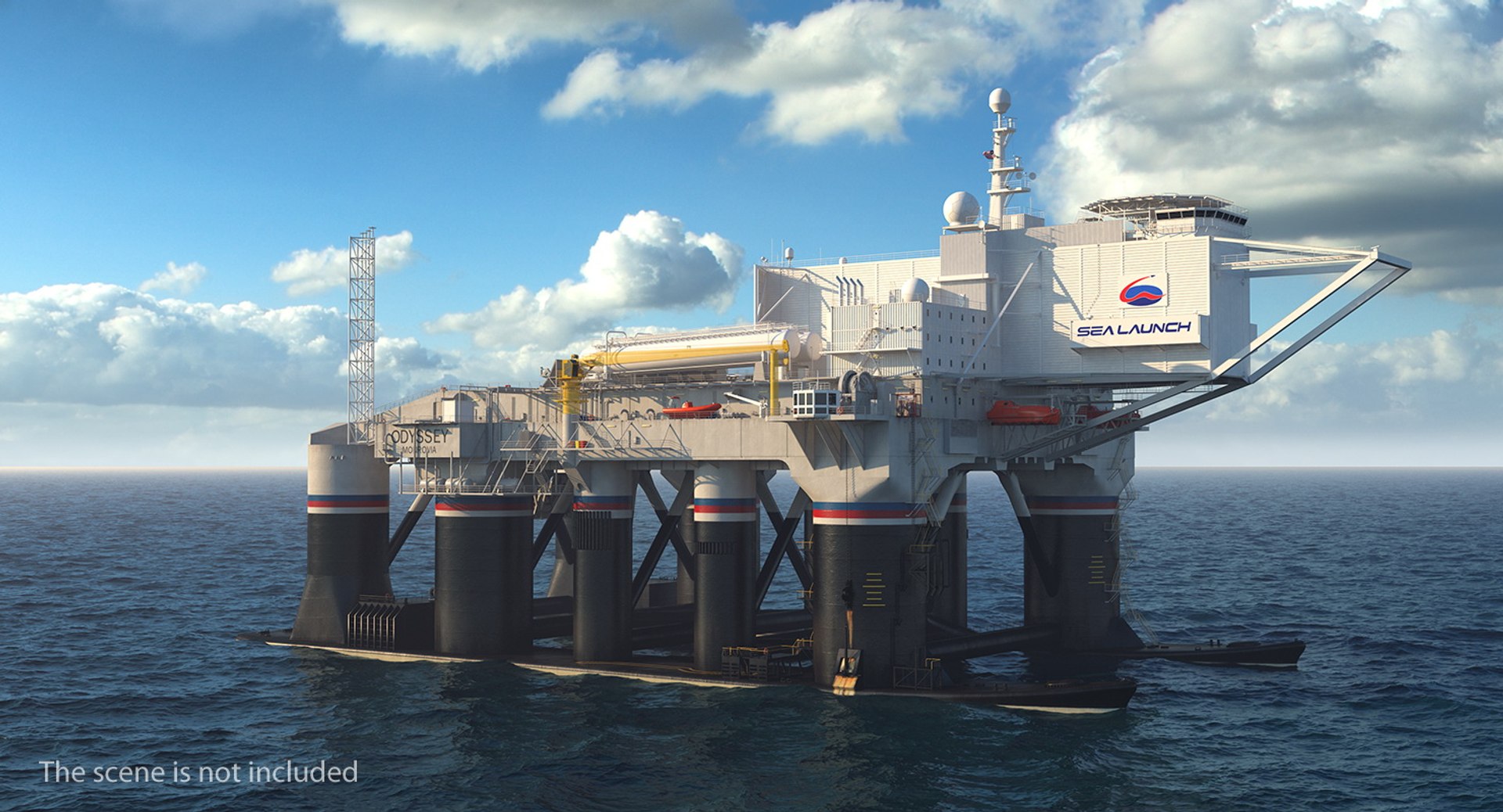 3D mobile spacecraft launch platform model - TurboSquid 1410190