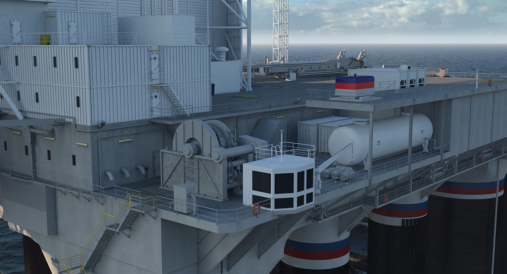 3D mobile spacecraft launch platform model - TurboSquid 1410190