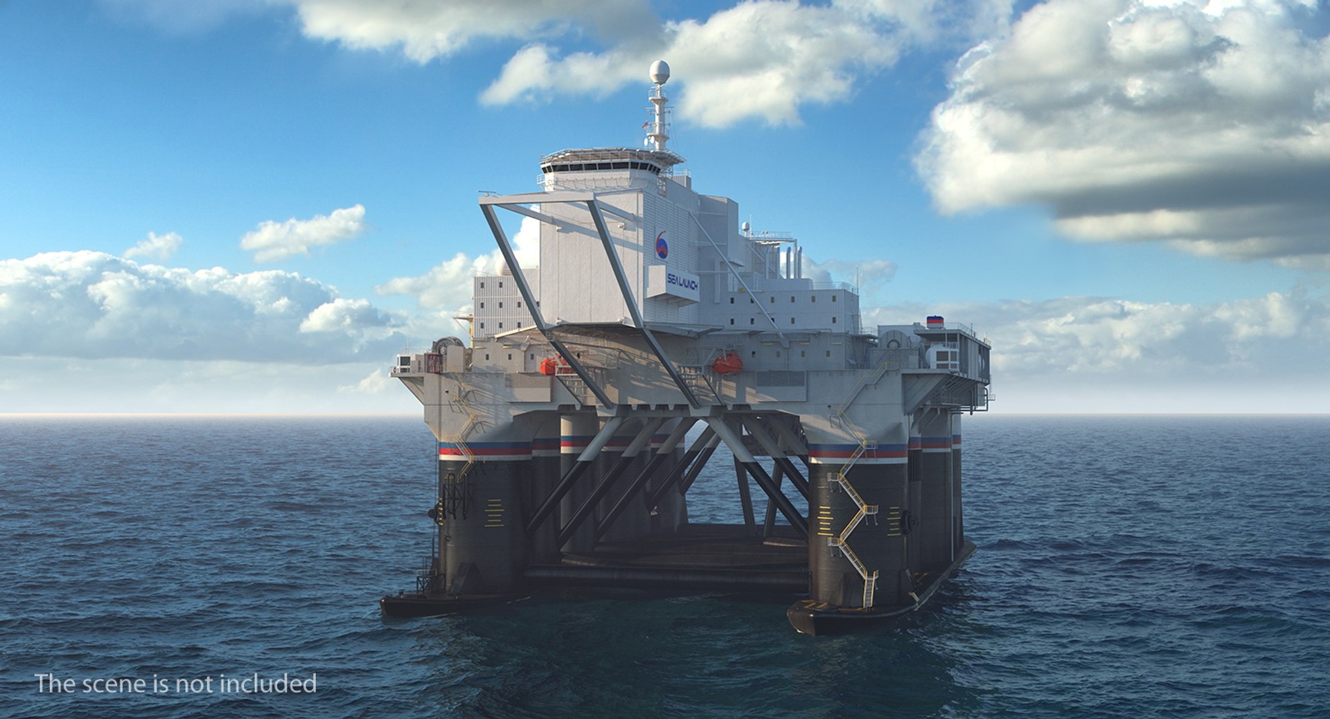 3D mobile spacecraft launch platform model - TurboSquid 1410190