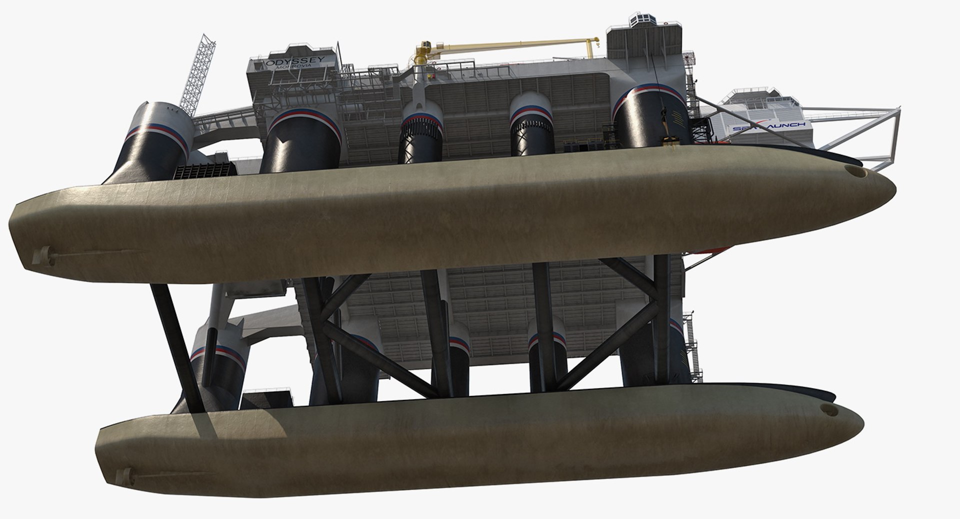3D Mobile Spacecraft Launch Platform Model - TurboSquid 1410190