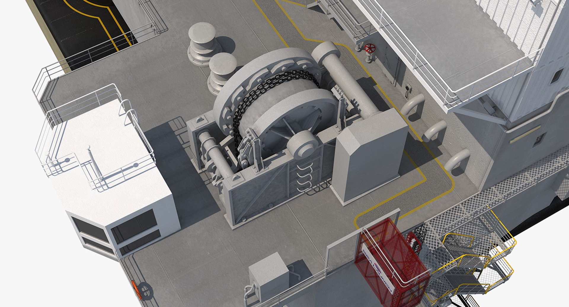 3D mobile spacecraft launch platform model - TurboSquid 1410190