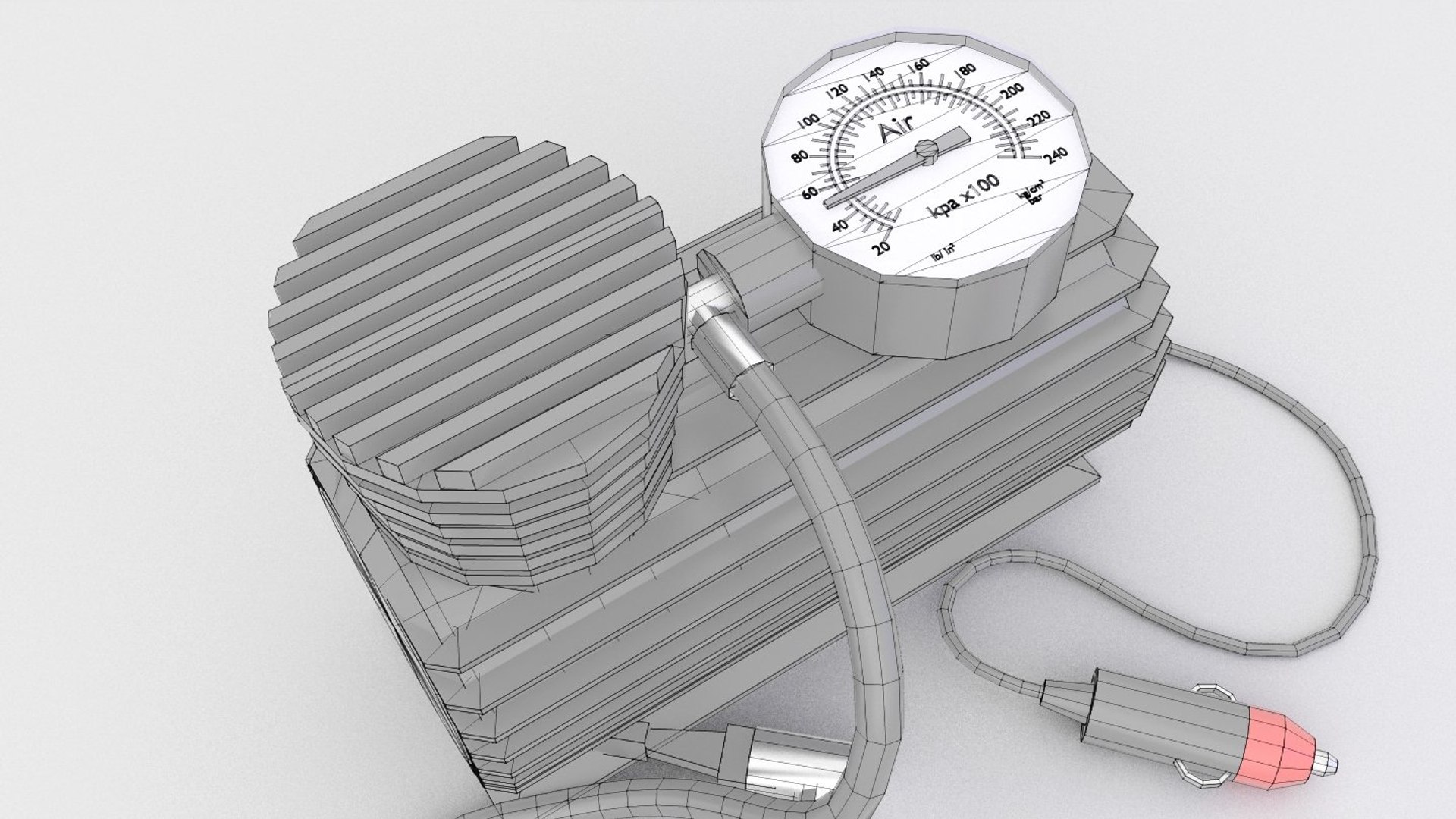 3D Model Air Car Compressor - TurboSquid 1527337