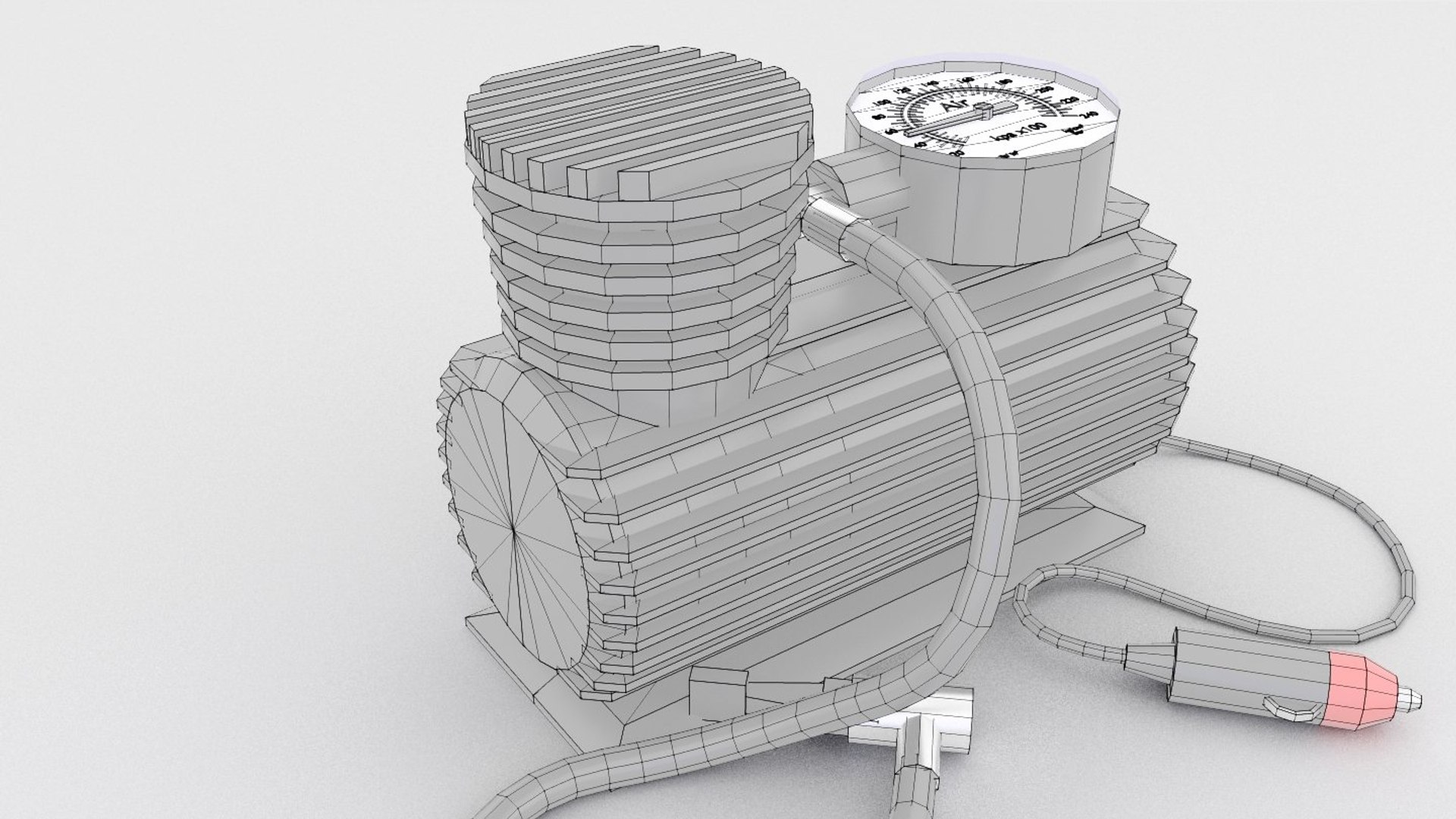 3D Model Air Car Compressor - TurboSquid 1527337