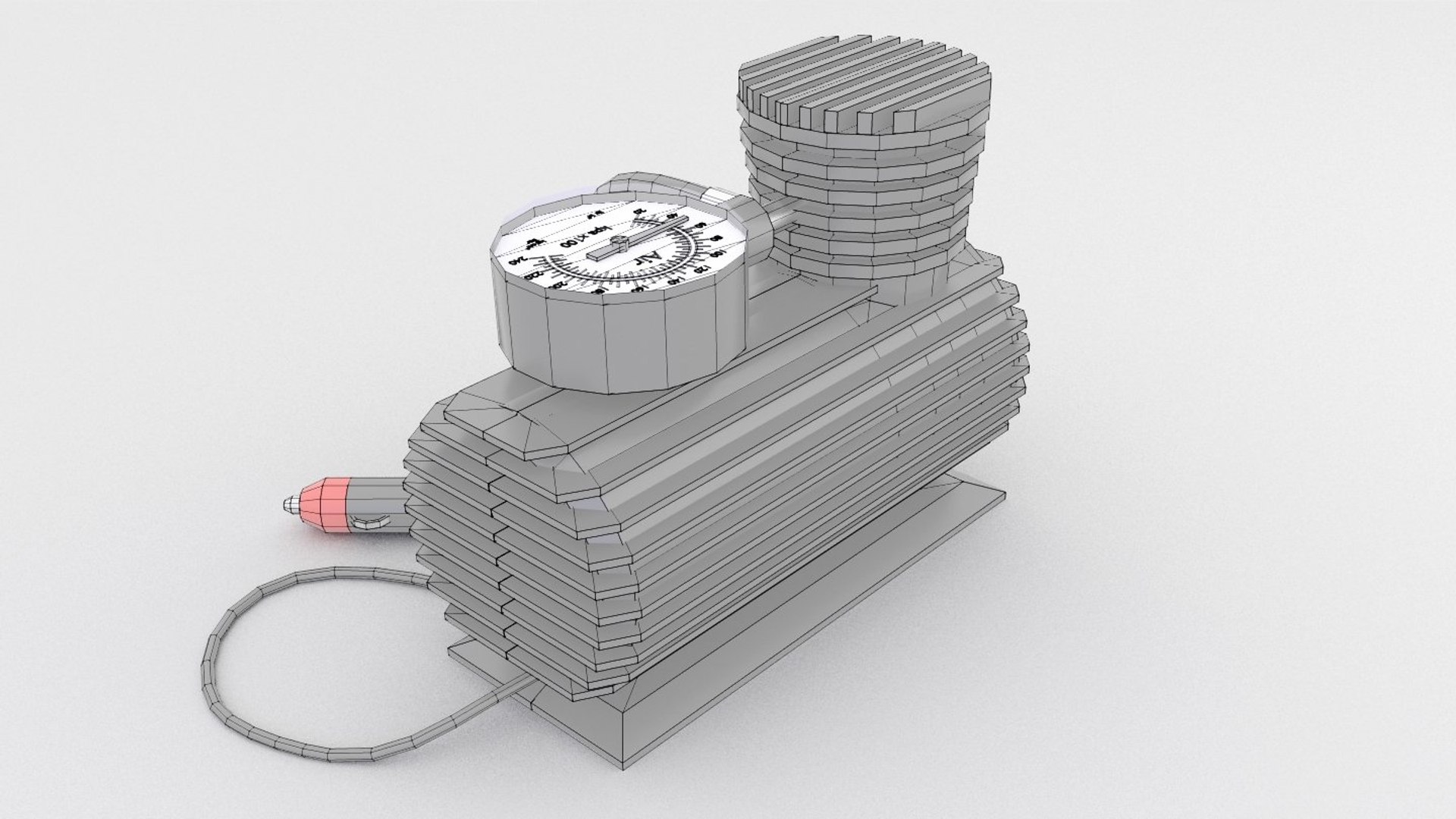 3D Model Air Car Compressor - TurboSquid 1527337