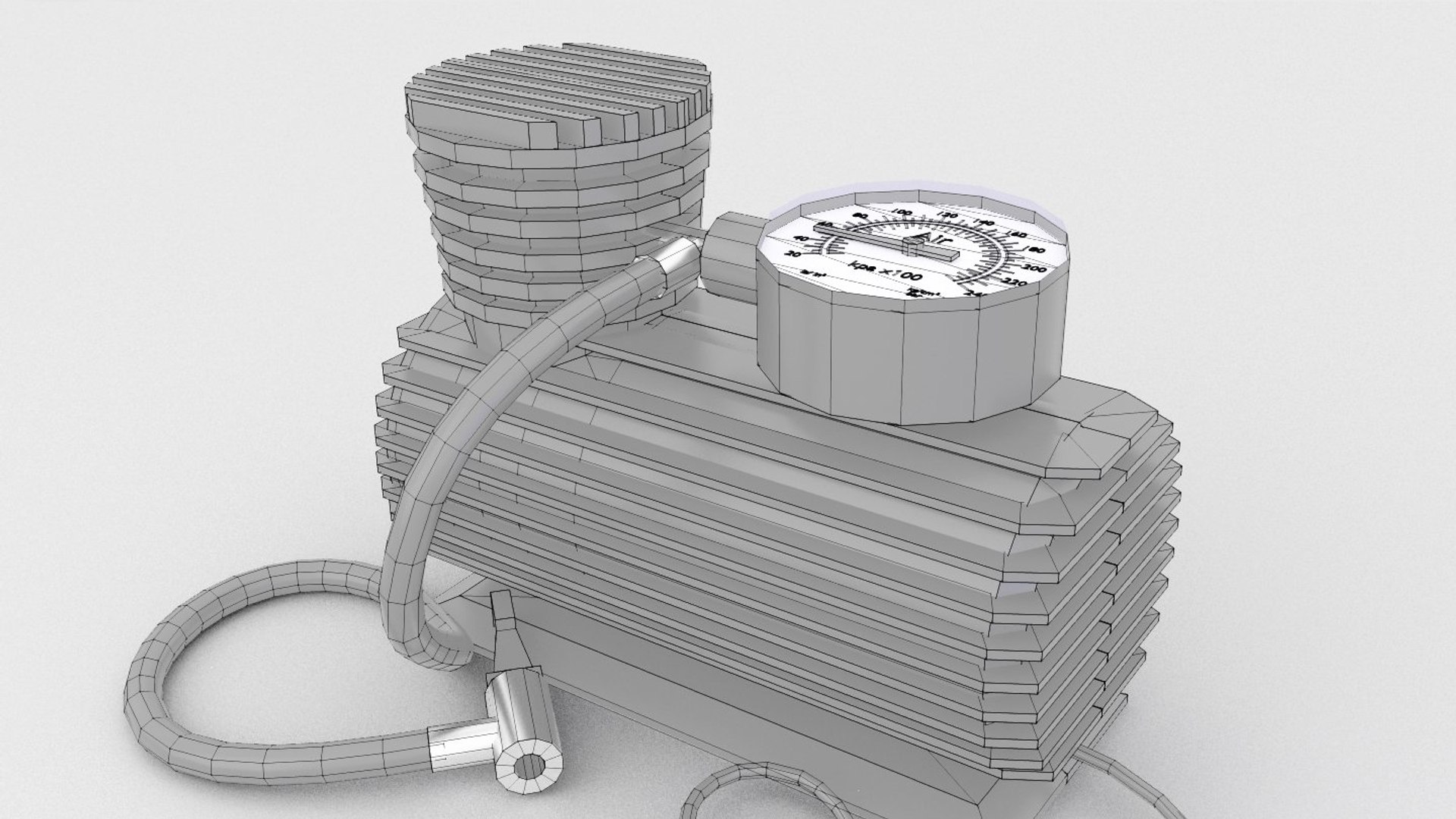 3D Model Air Car Compressor - TurboSquid 1527337