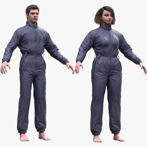 Overalls 3D Models for Download | TurboSquid