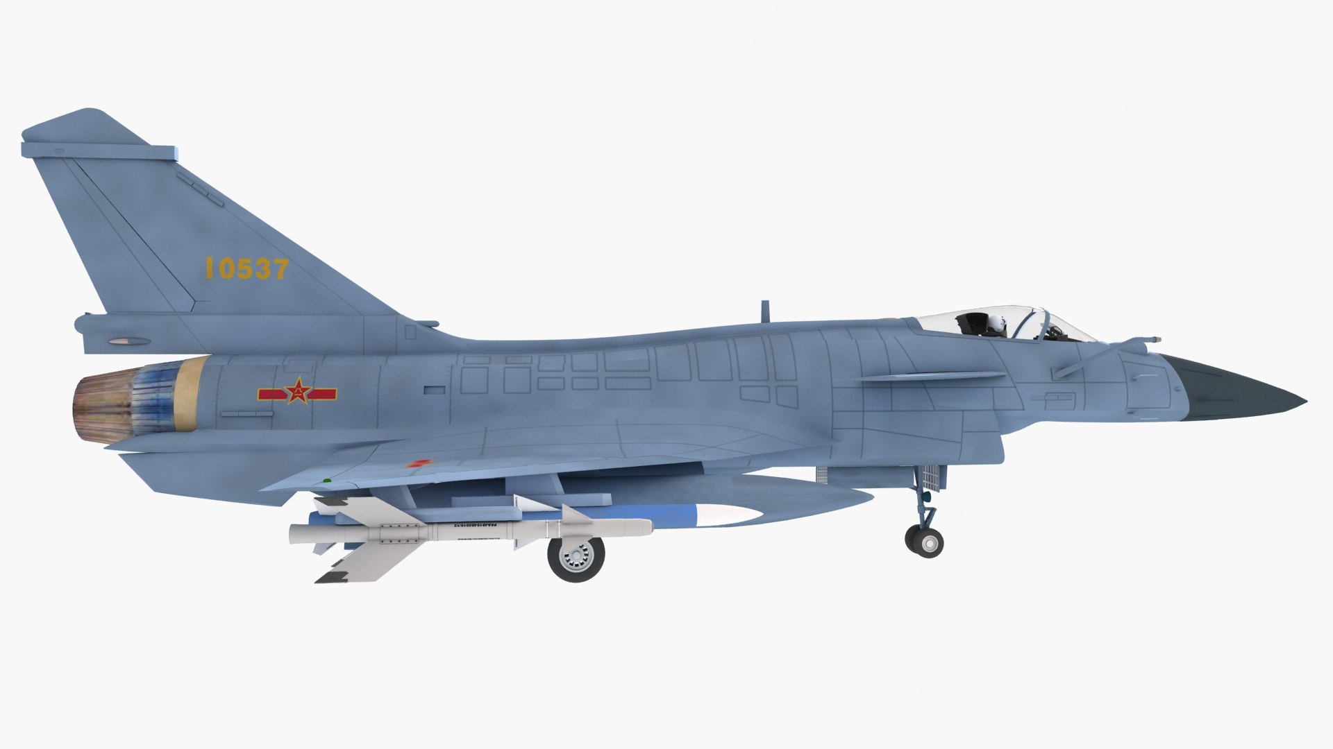 3D J-10 J-10b Model - TurboSquid 1658856