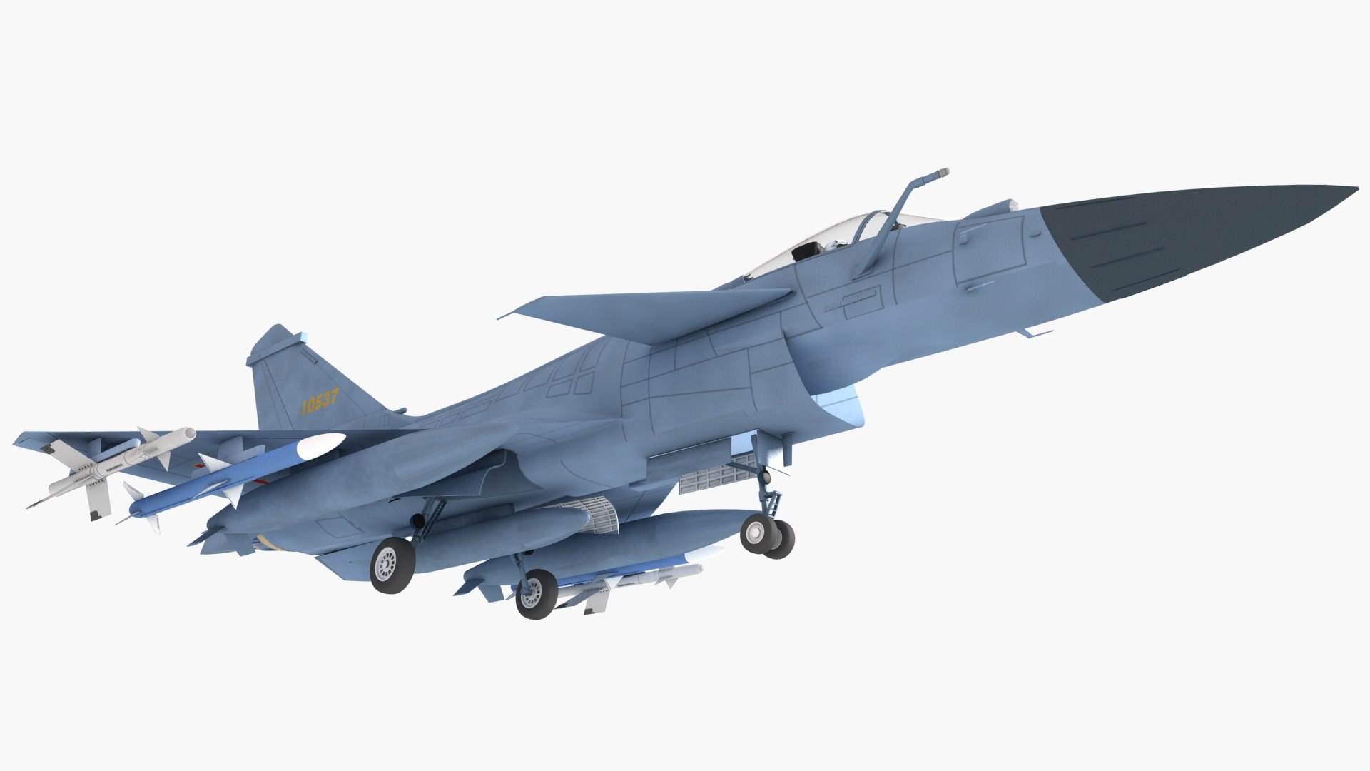 3D J-10 J-10b Model - TurboSquid 1658856
