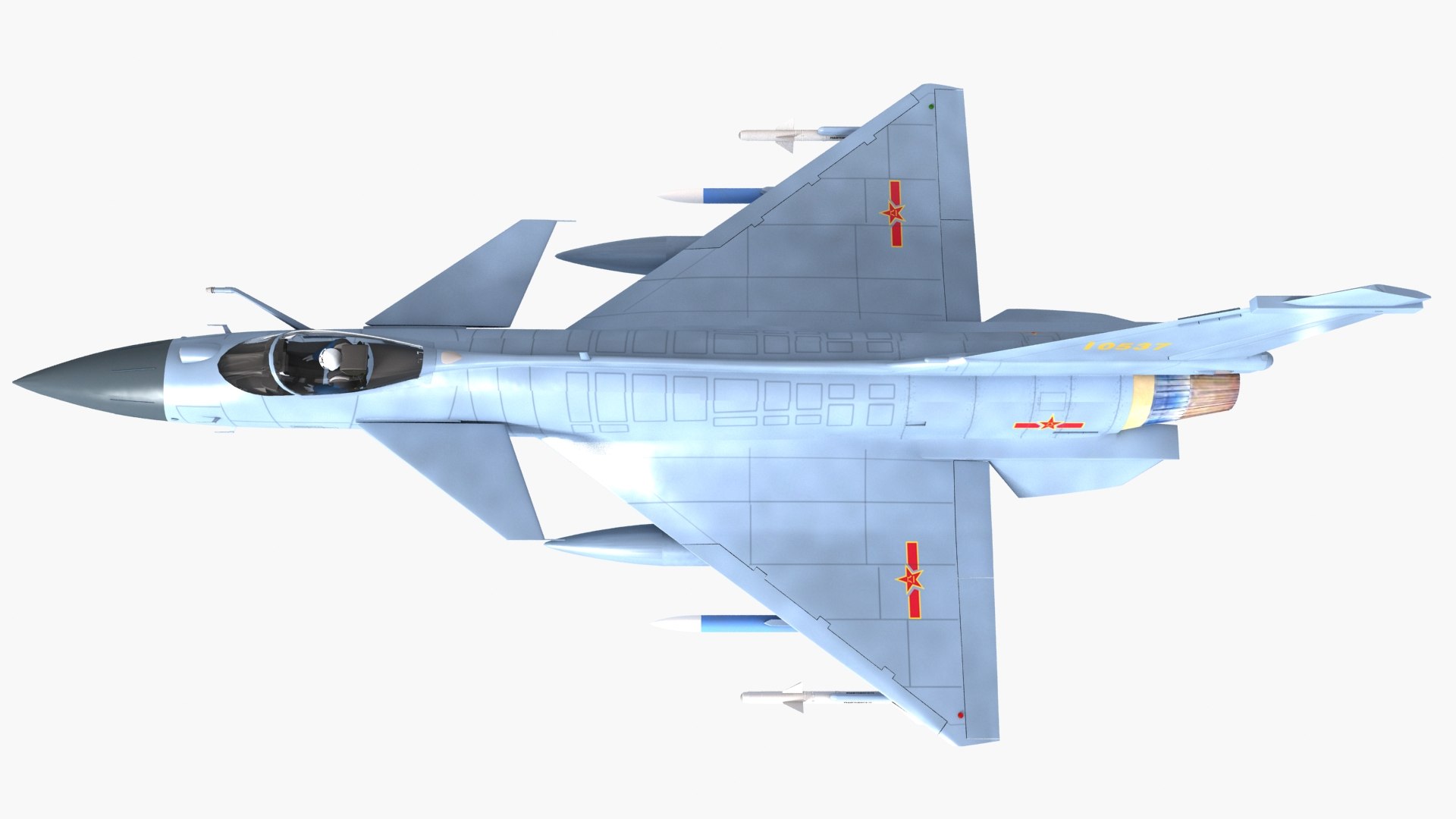 3D J-10 J-10b Model - TurboSquid 1658856