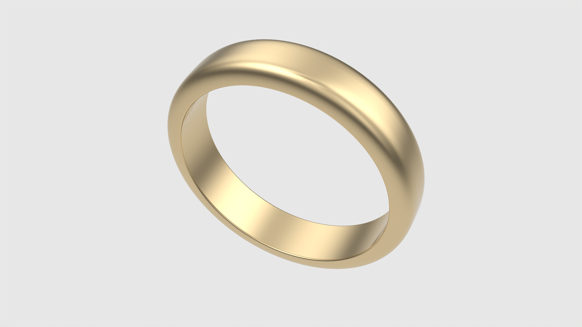 Elegant Domed Band Ring JDBCo 3D Model - TurboSquid 2344501