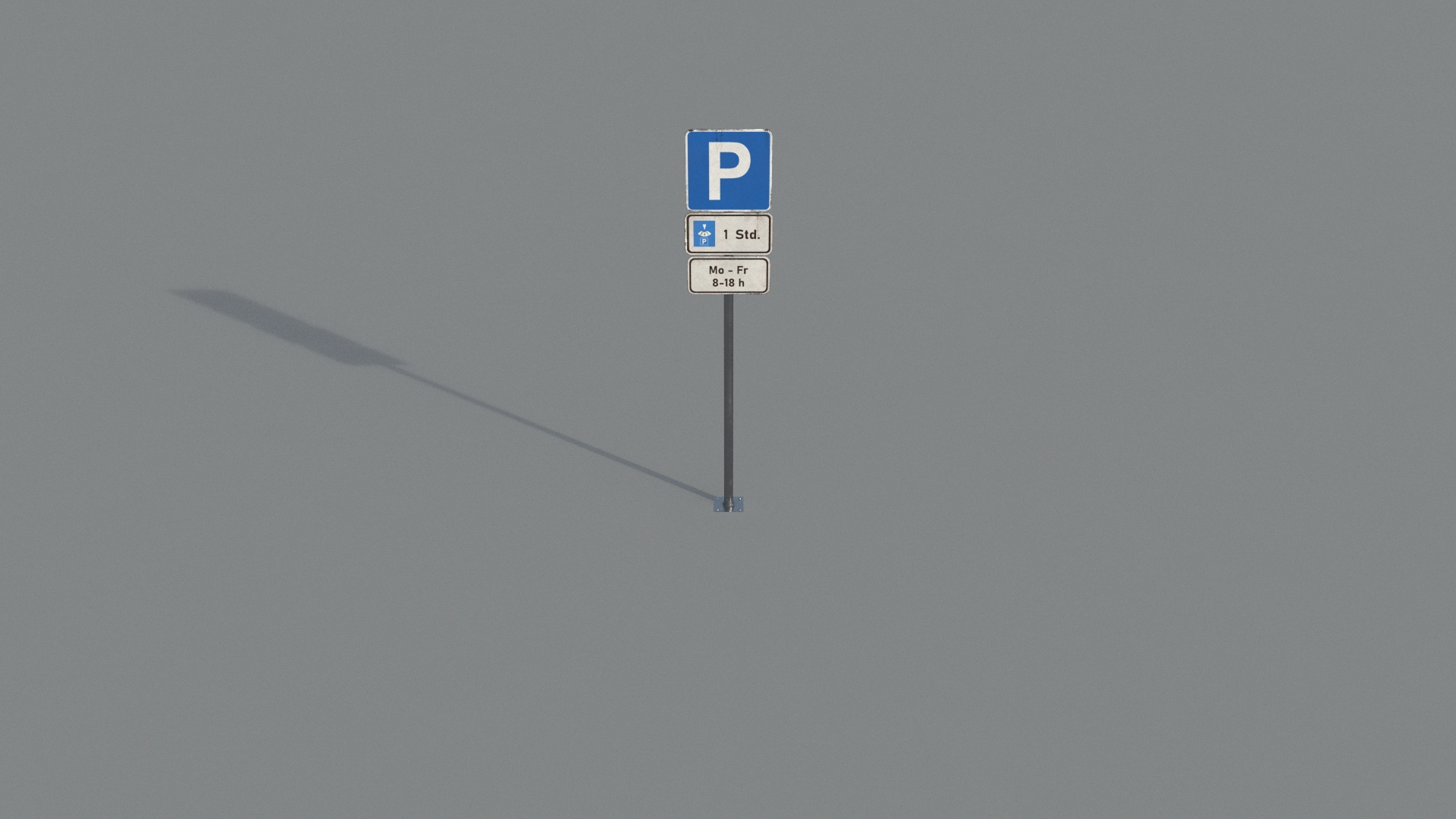 Parking Sign Board HD 3D - TurboSquid 2066341