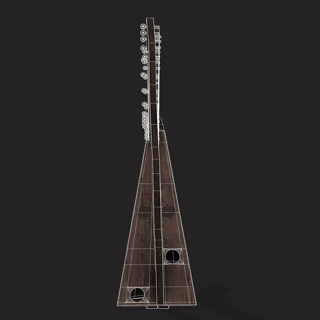 Medieval Harp 3D - TurboSquid 1875268