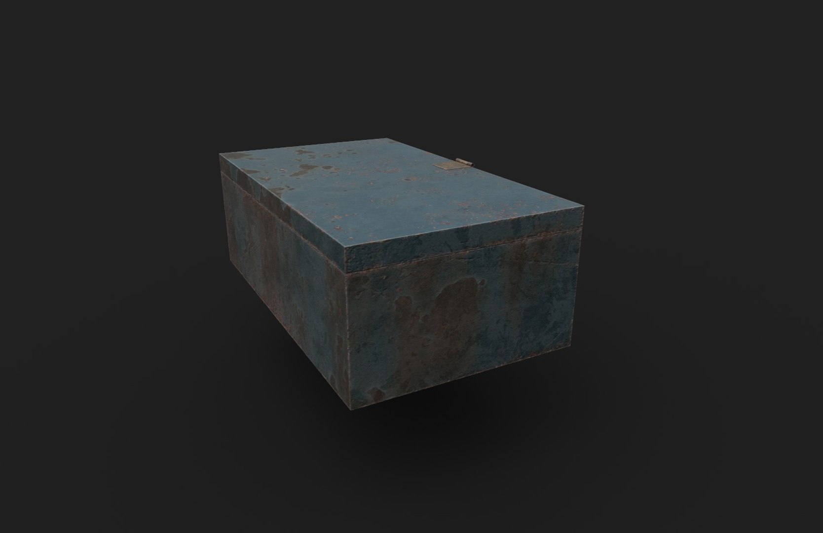 Free 3D Old Metal Box Games Model - TurboSquid 1508804