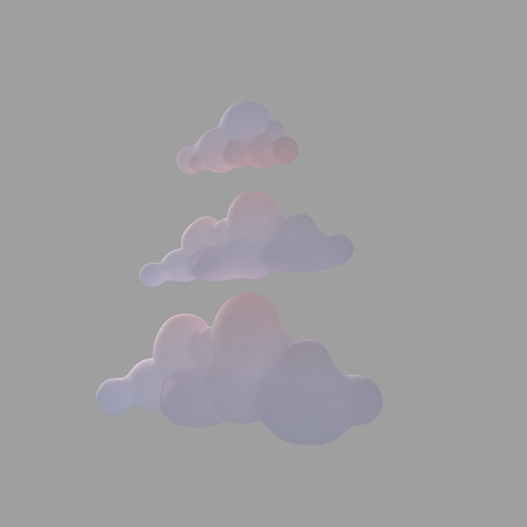 Clouds Weather Atmosphere 3D Model - TurboSquid 1377600