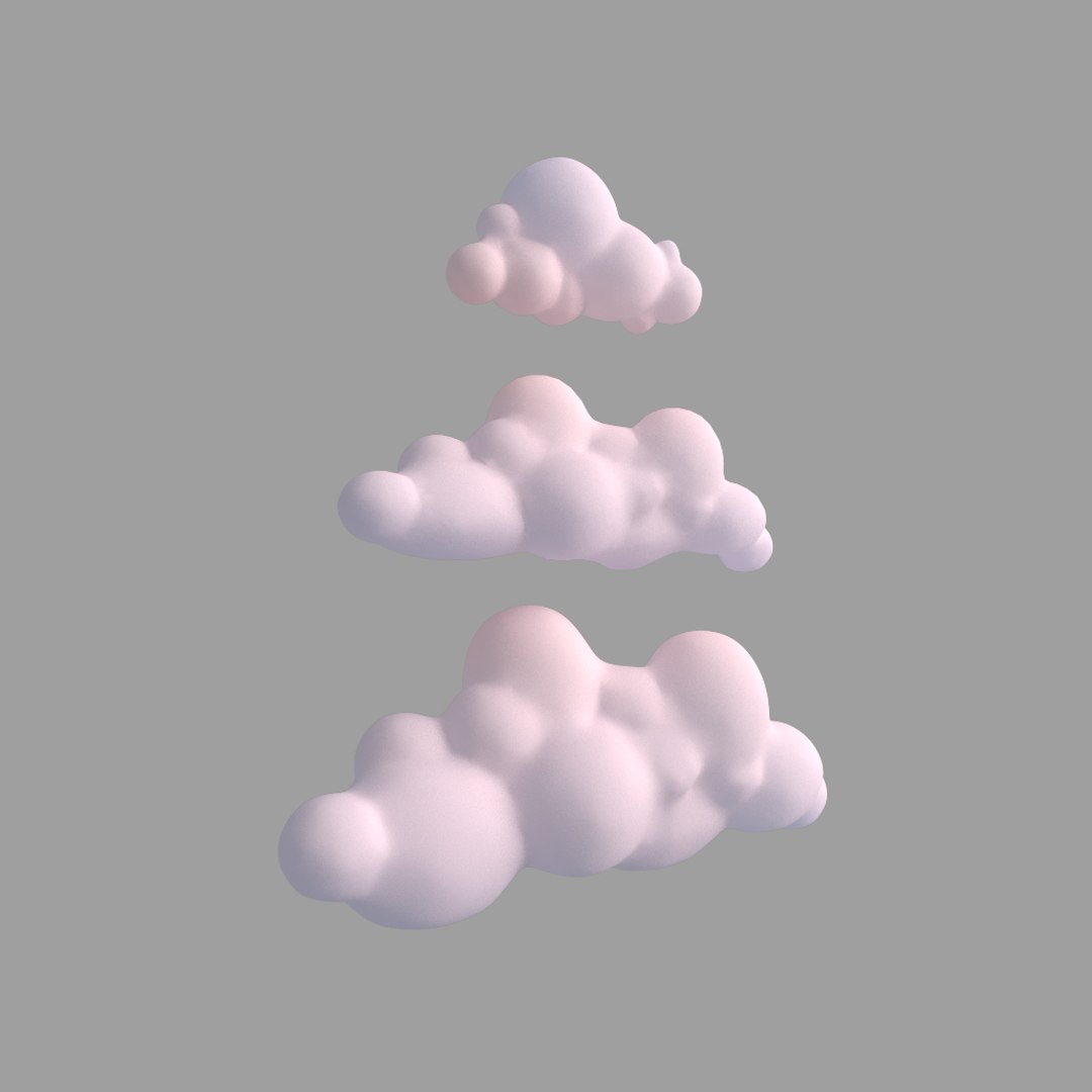 Clouds Weather Atmosphere 3D Model - TurboSquid 1377600