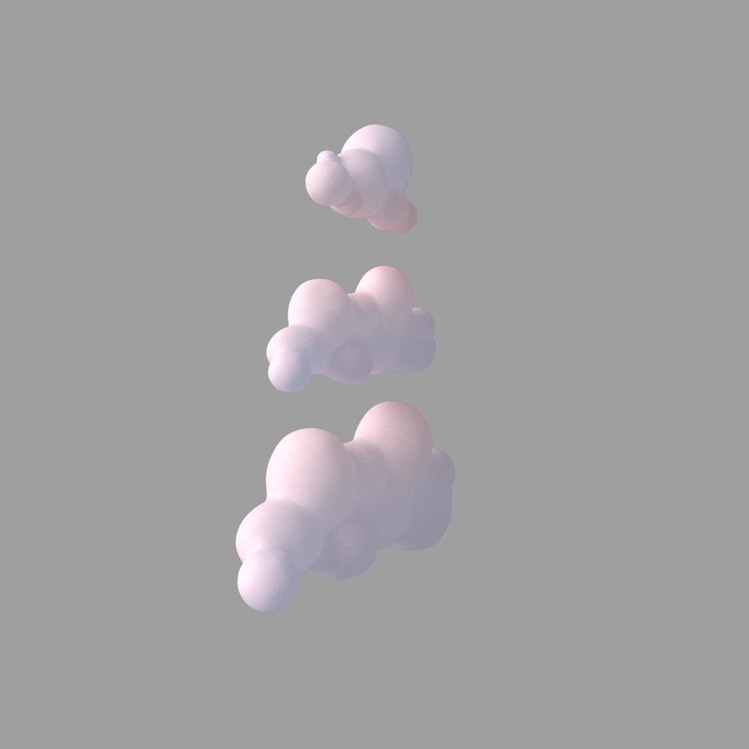 Clouds Weather Atmosphere 3D Model - TurboSquid 1377600