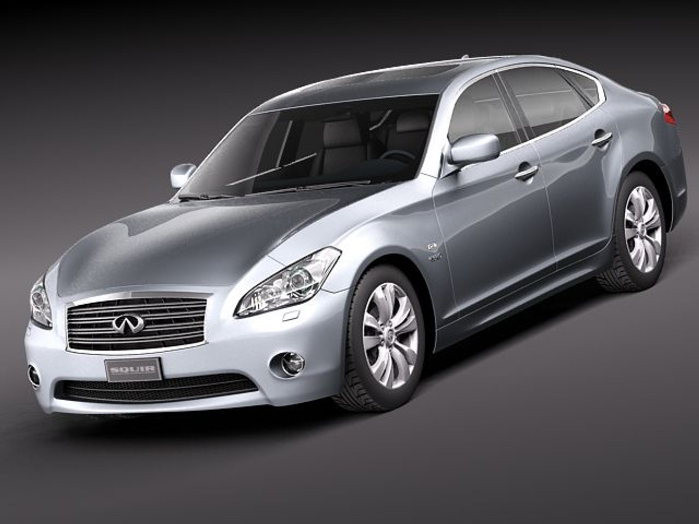 infiniti m35h m35 2011 3d model