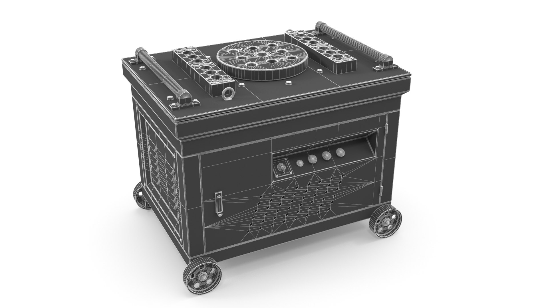 3D Rebar Bending Machine PBR - TurboSquid 1830256