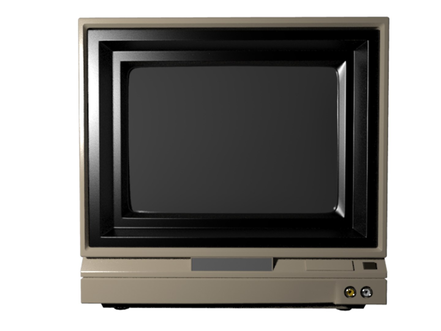 Monitor Preview 3d Obj