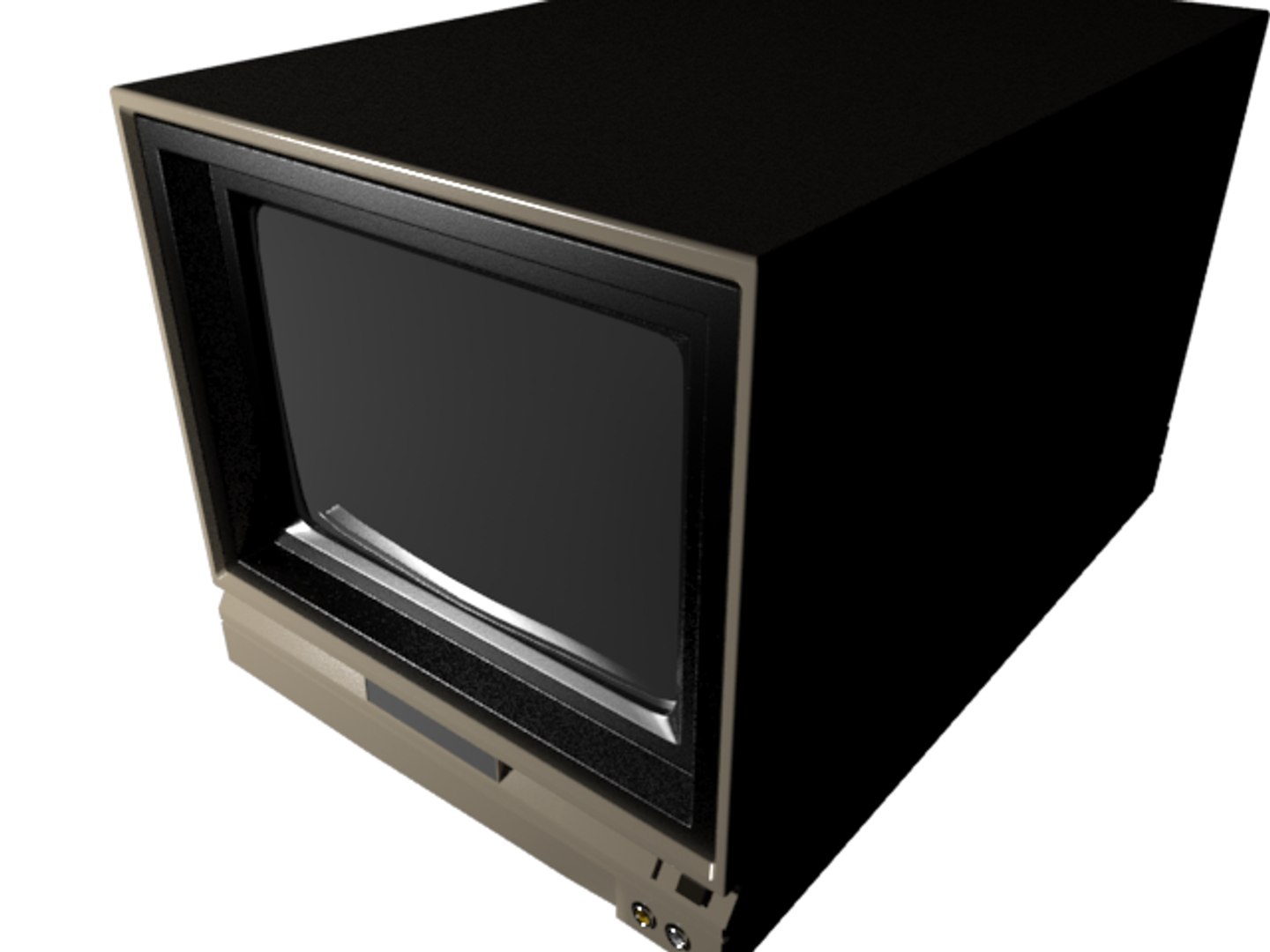 Monitor Preview 3d Obj