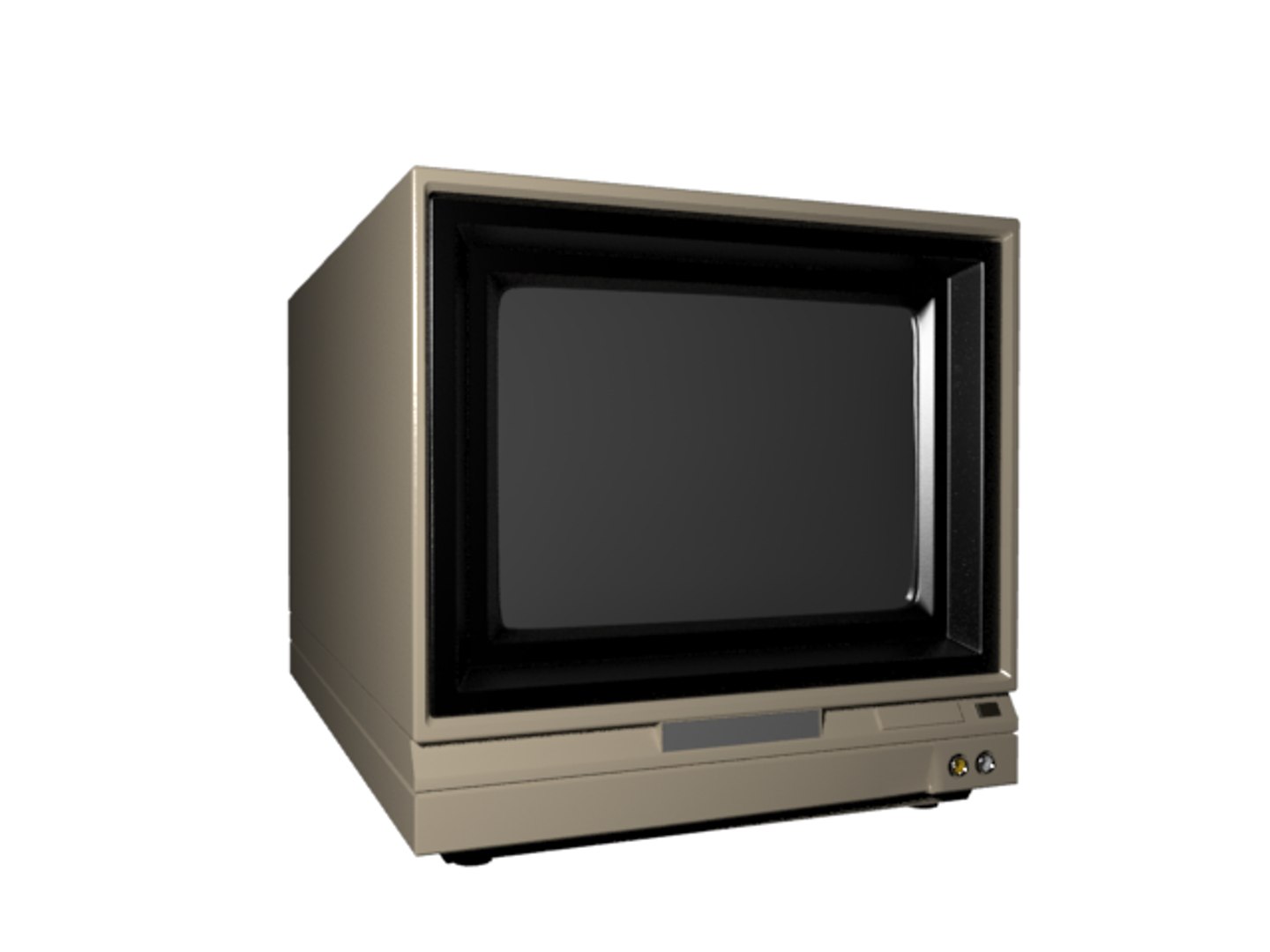 Monitor Preview 3d Obj