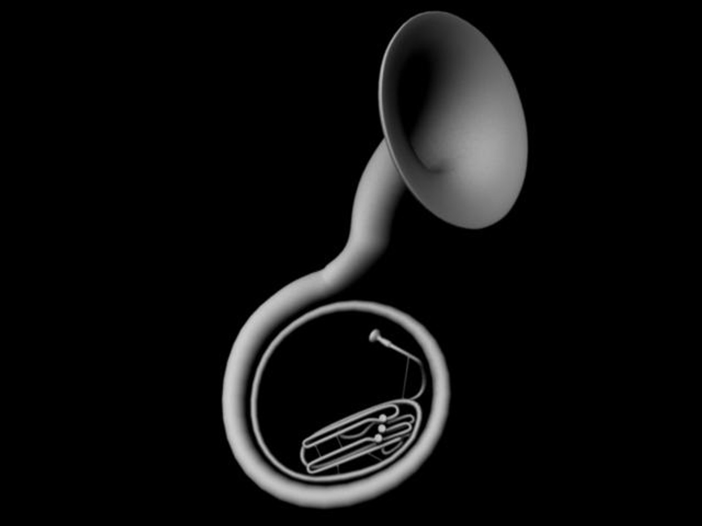 Sousaphone Brass 3d Model