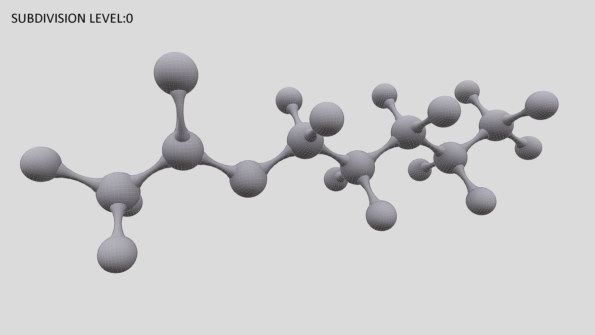 3D Model Amyl Acetate Molecule With PBR 4K 8K - TurboSquid 1941629
