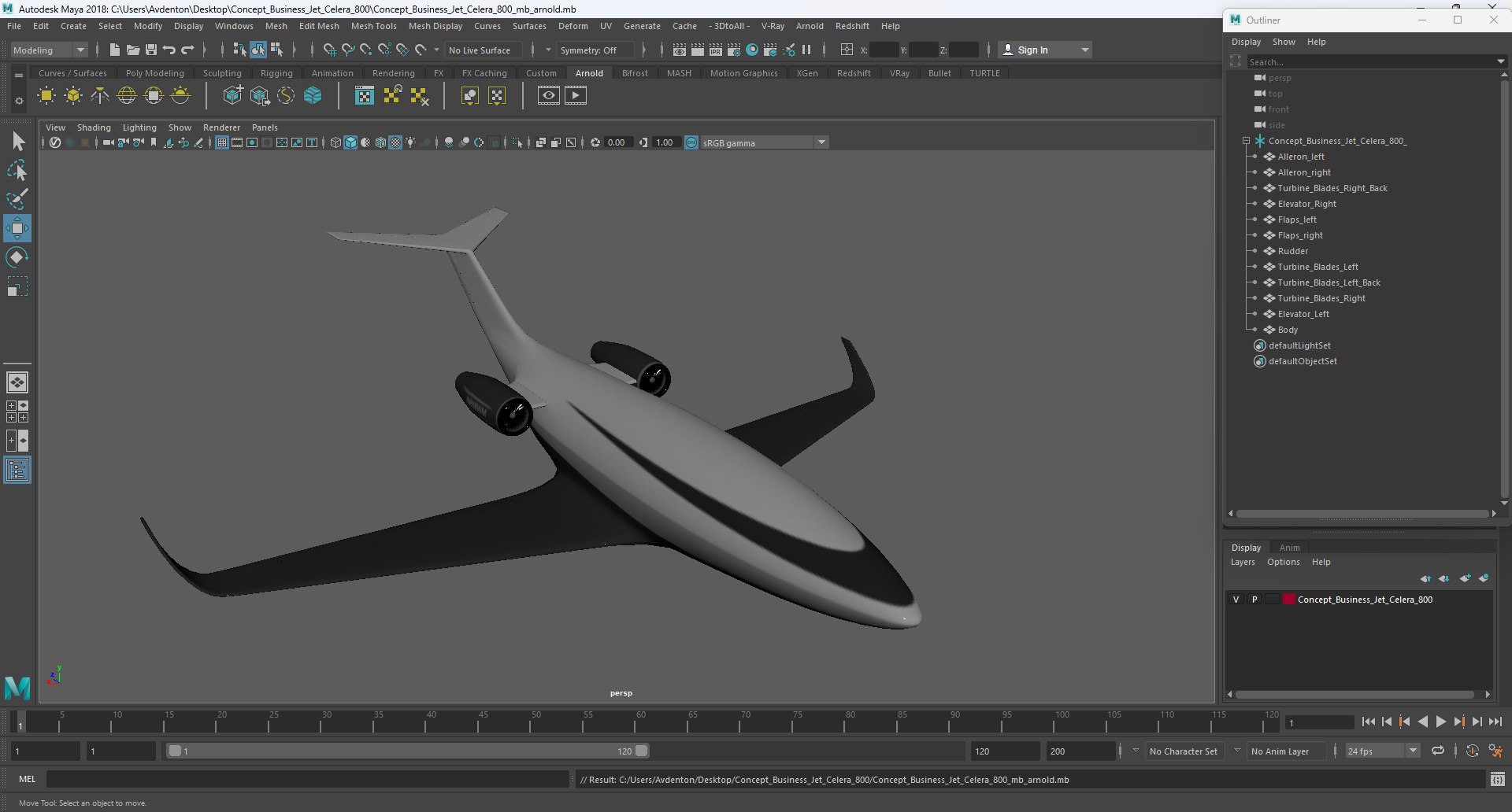 3D Concept Business Jet Celera 800 - TurboSquid 2274229