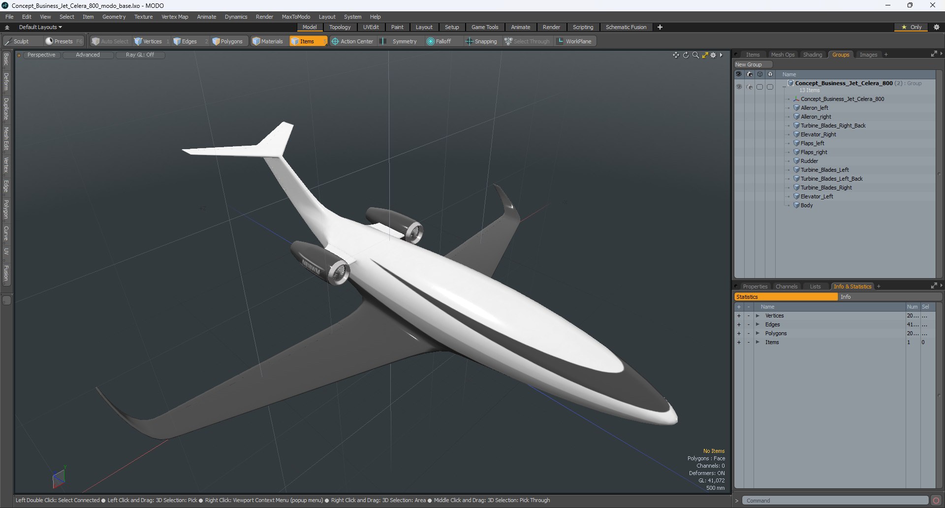 3D Concept Business Jet Celera 800 - TurboSquid 2274229
