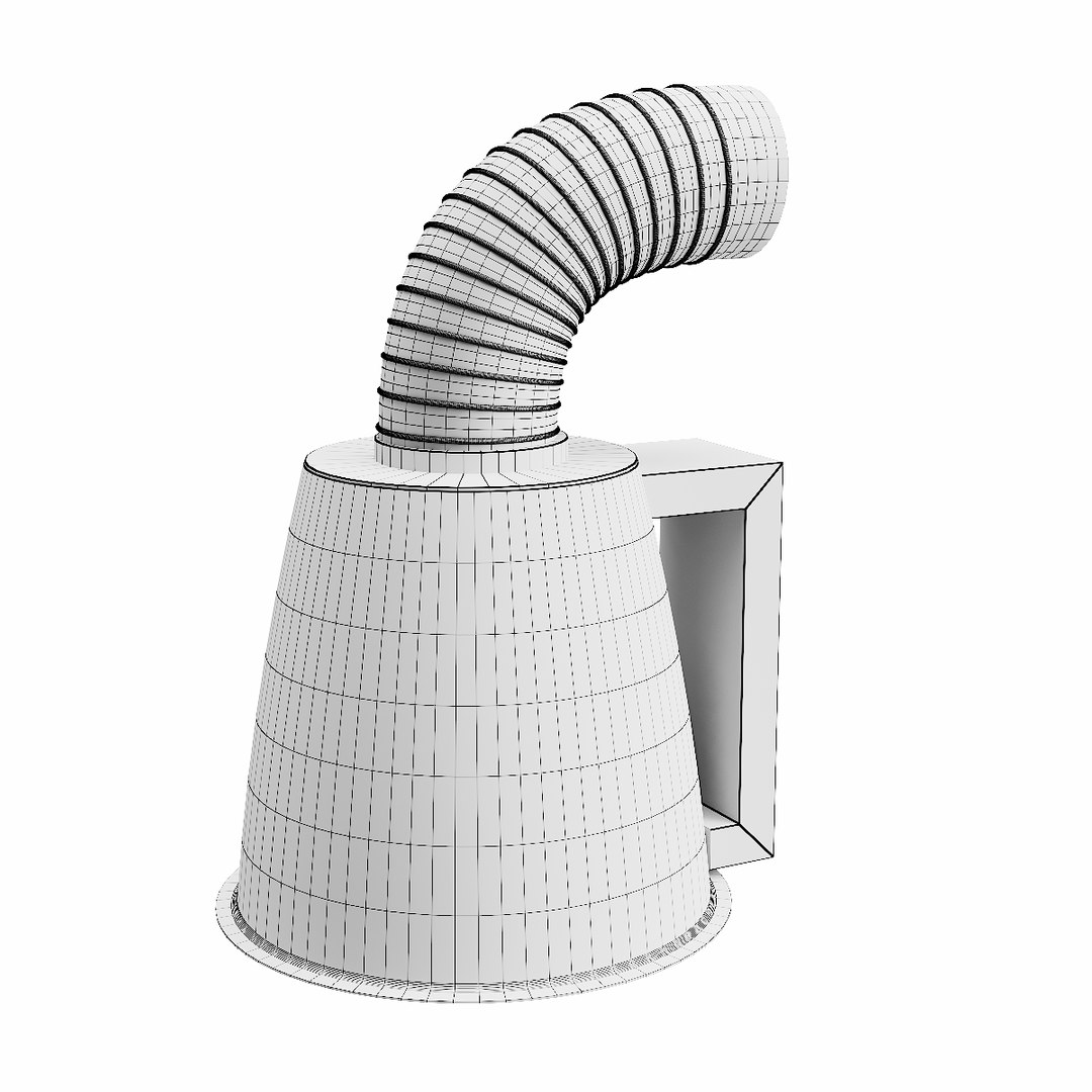 Hood Extractor Interior 3D Model - TurboSquid 1390875