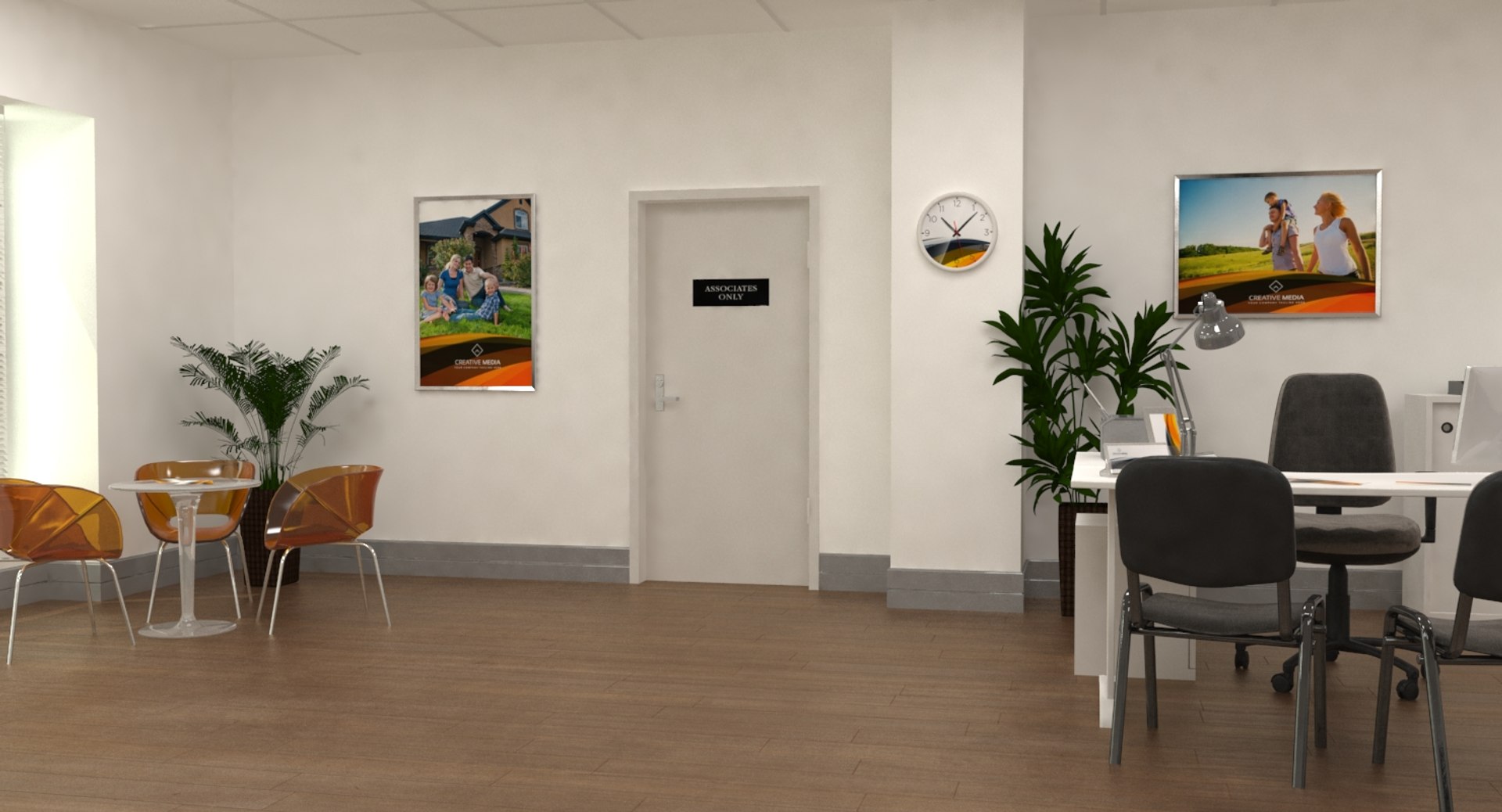 Bank interior 3D model - TurboSquid 1306060